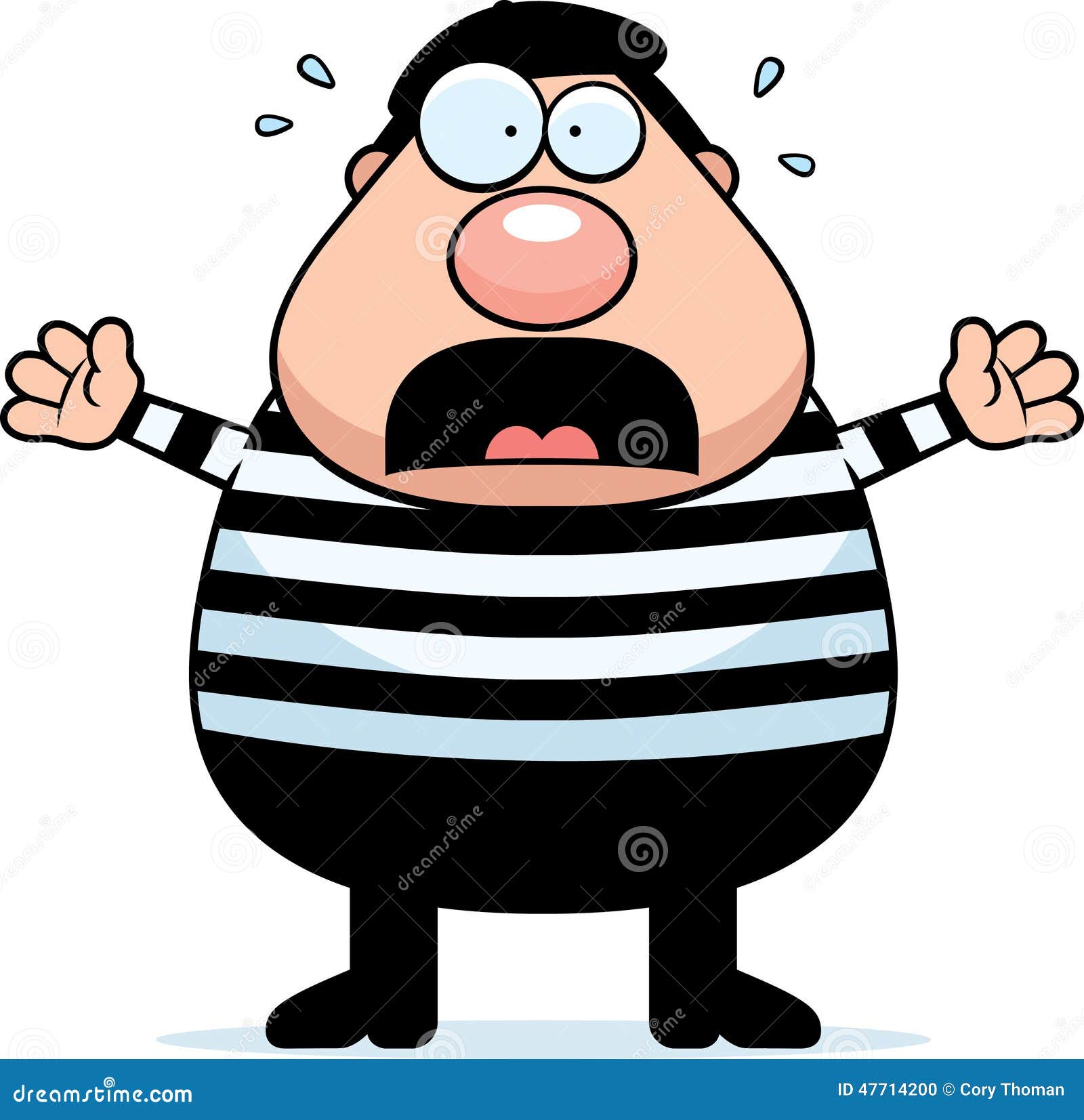 Cartoon Frenchman Panic stock vector. Illustration of panic - 47714200