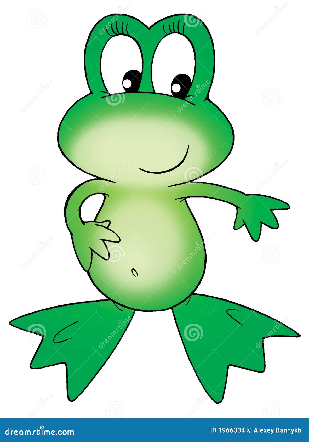 Cartoon Frog Stock Images - Image: 1966334