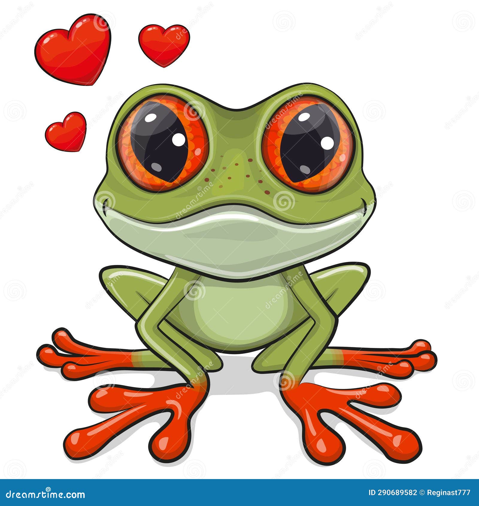 Frog,isolated On A White Background, Ultra Realistic Stock Photo ...