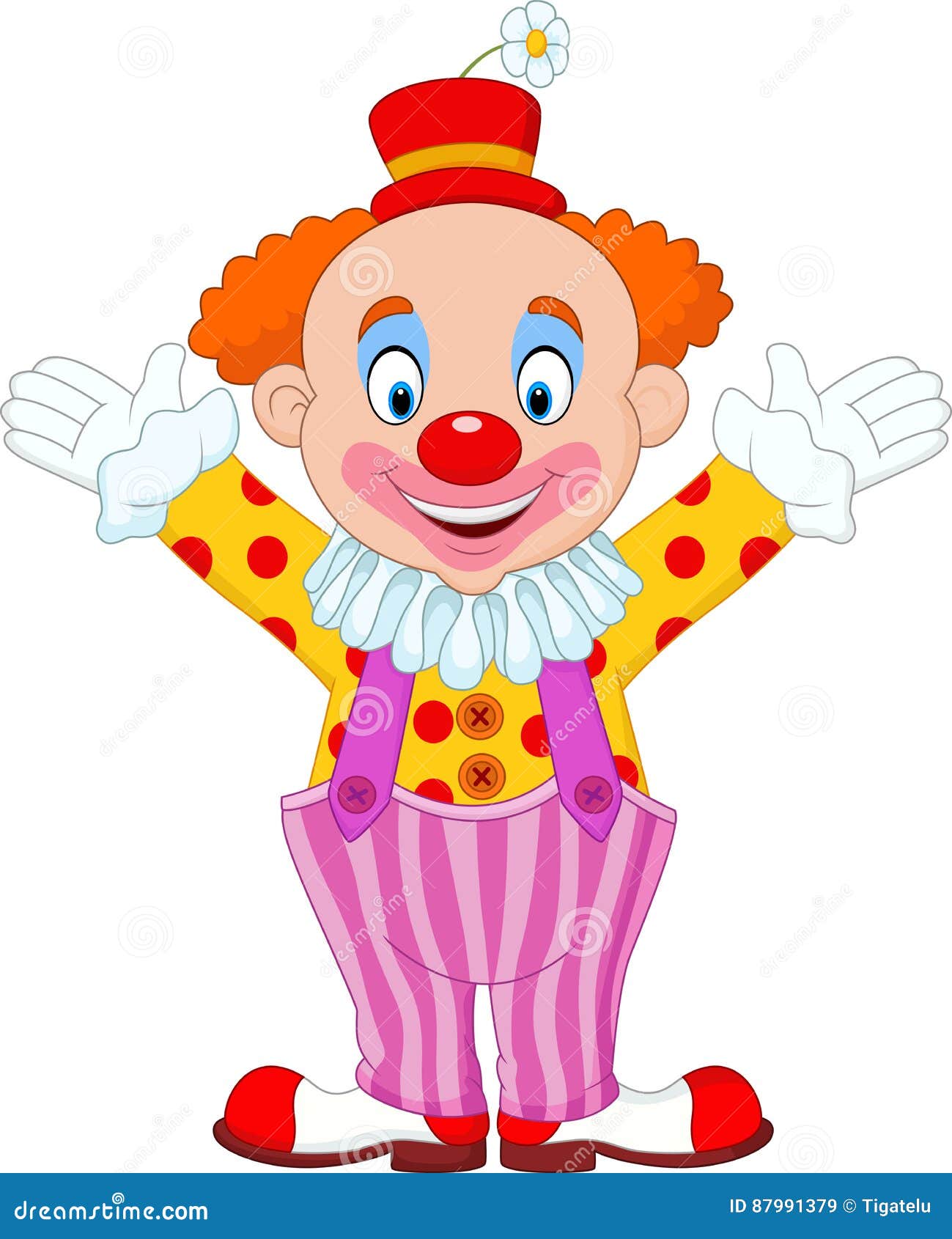Funny Clown School Bus Cartoon Character Mascot Design | CartoonDealer ...