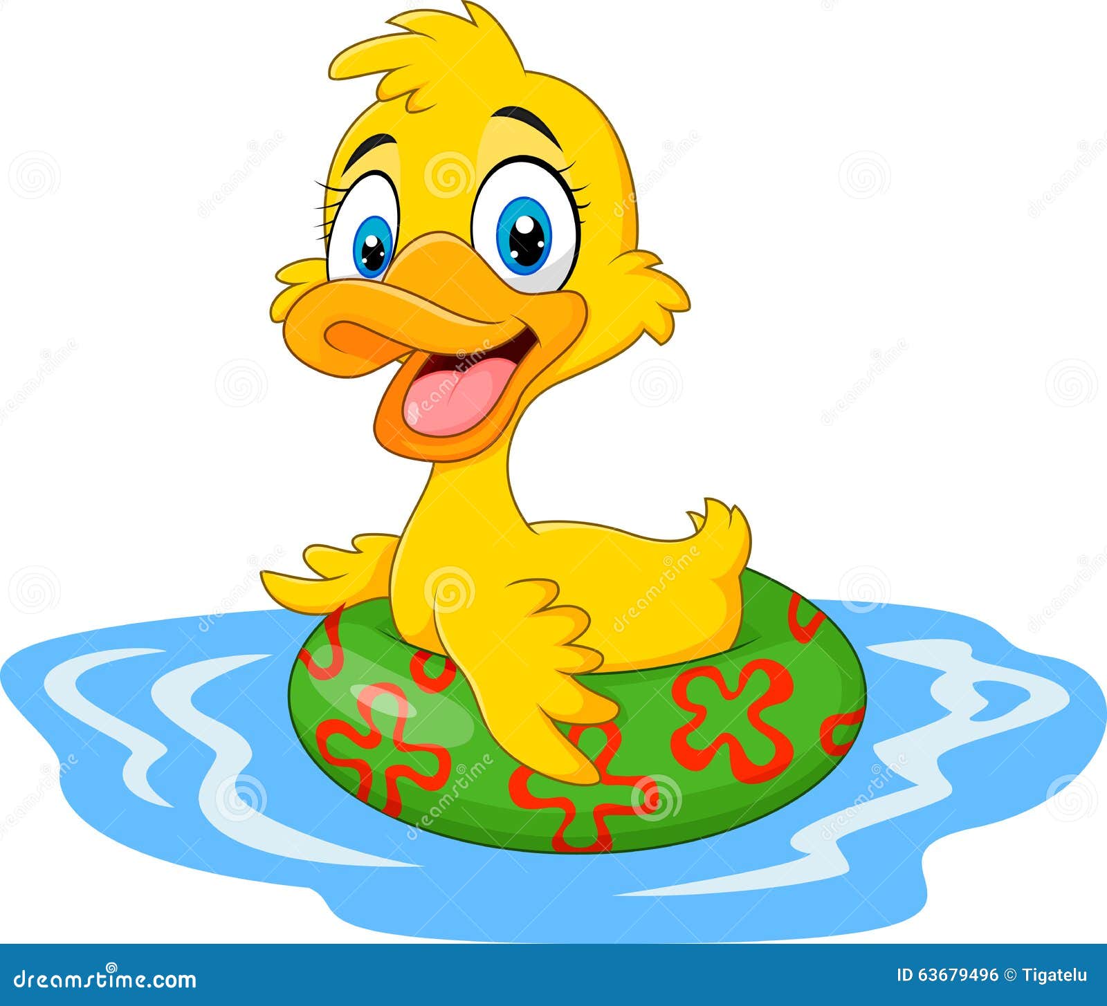 Funny Duck Wearing Chef Uniform Cartoon Illustration | CartoonDealer ...