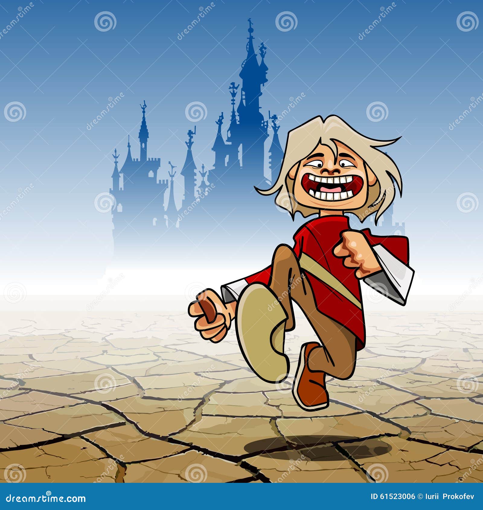 Funny Desert Cartoon