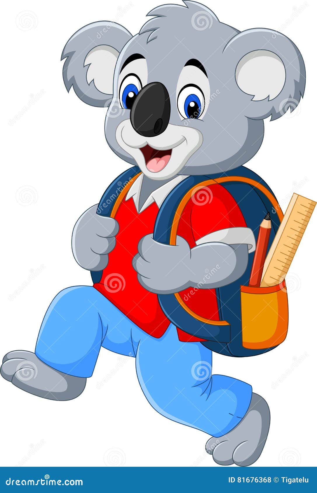 Funny Pig With Koala Illustration. Find 10 Differences. | CartoonDealer ...