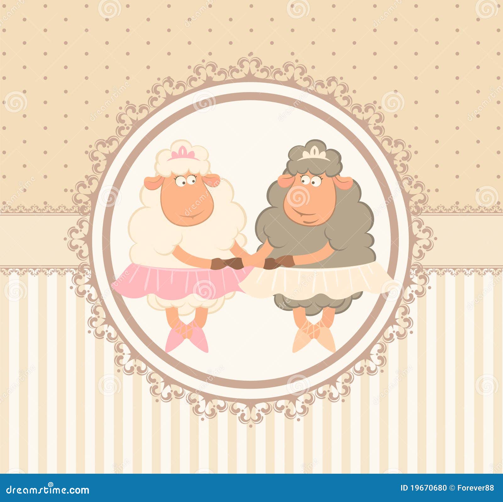 Cartoon Funny Sheep - Ballet Dancer Stock Vector - Illustration of ... Cartoon Funny Sheep - Ballet Dancer Stock Vector - Illustration of ...