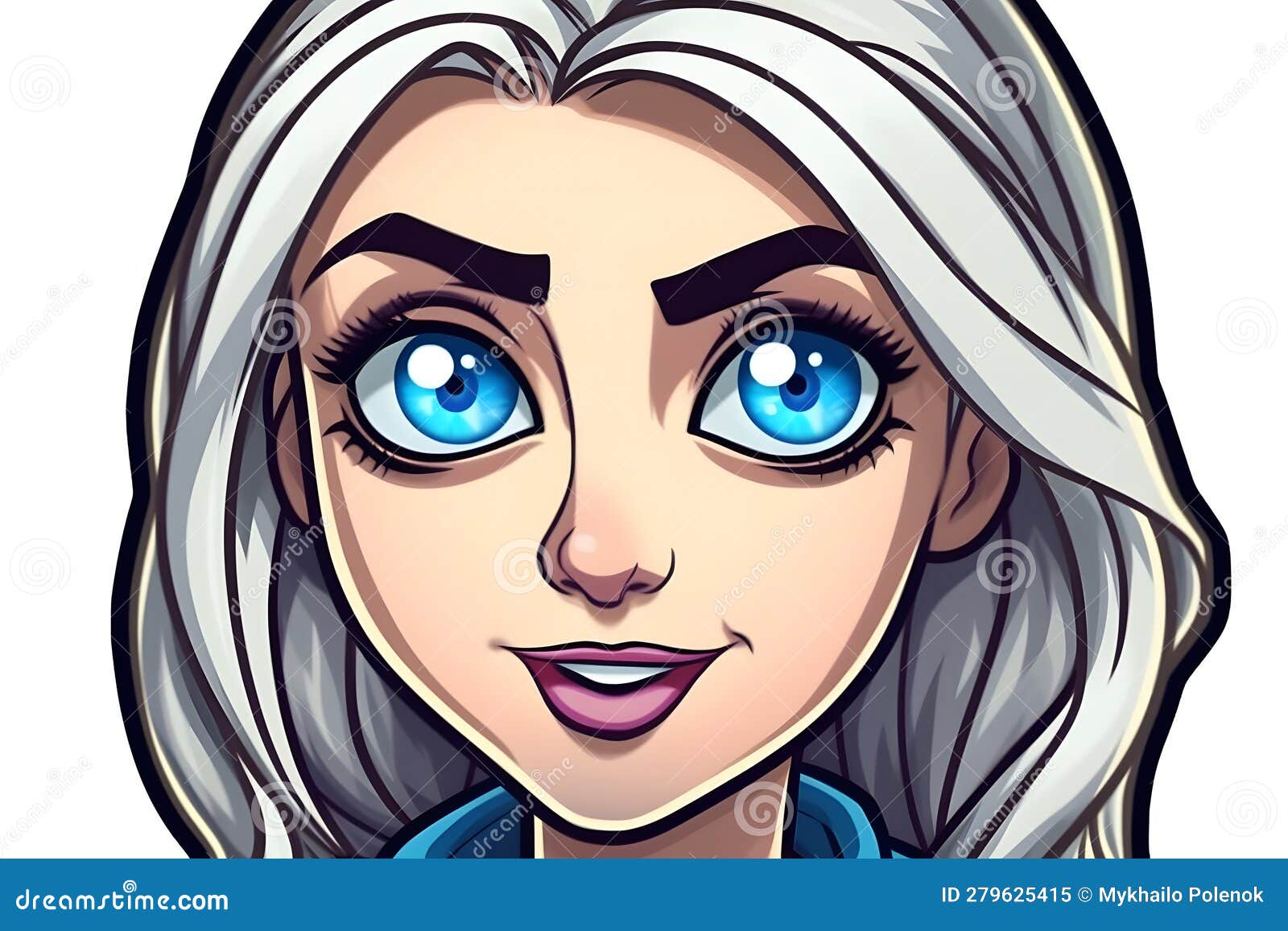 Cartoon Game Avatar. Neural Network AI Generated Stock Image - Image of ...