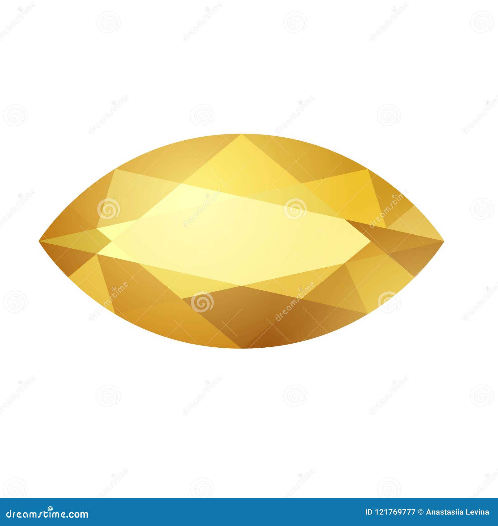 Cartoon gem icon stock vector. Illustration of interface - 121769777