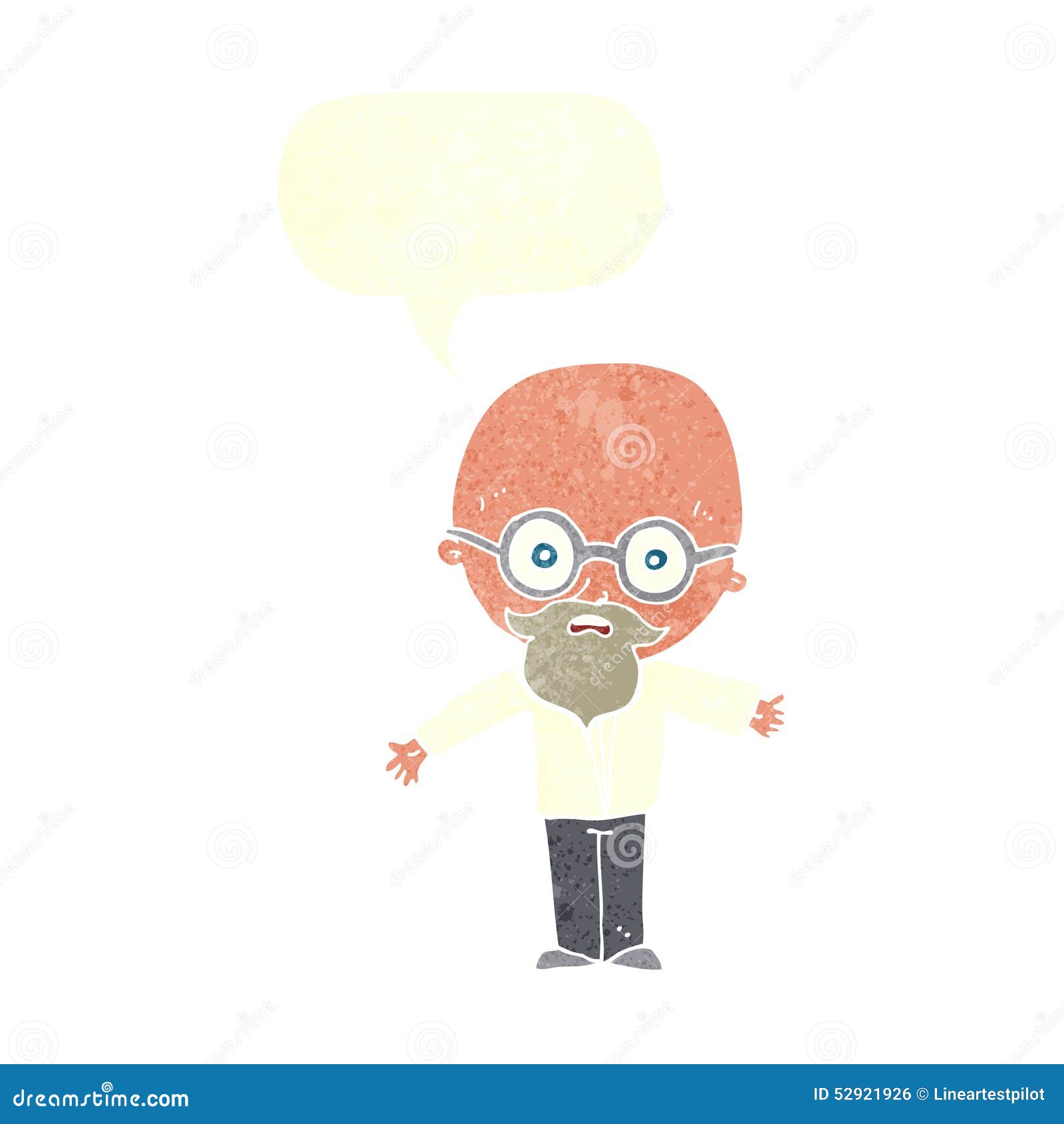 Genius Scientist Vector Character Set. Old Inventor Or Professor ...