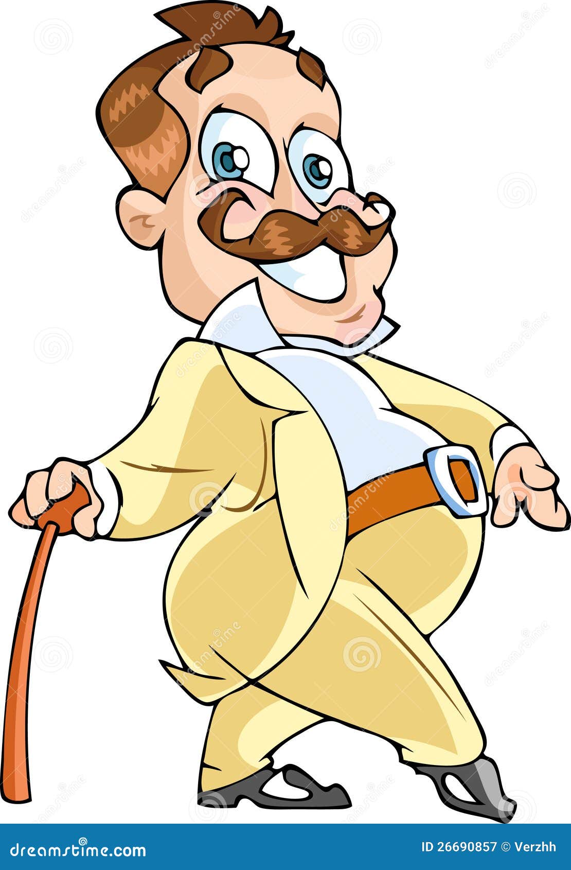 Cartoon Gentleman Royalty Free Stock Photography - Image: 26690857
