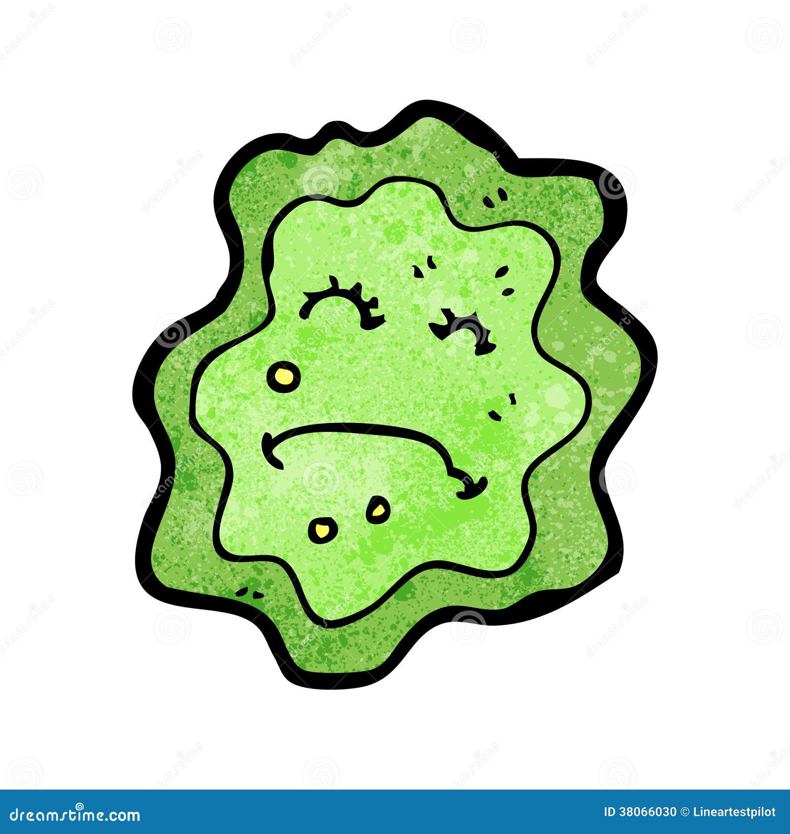 Cartoon germ stock vector. Illustration of cute, cheerful - 38066030