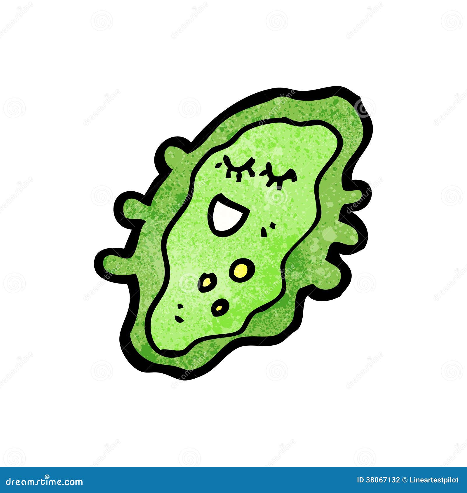 Cartoon germ stock vector. Illustration of germ, doodle - 38067132