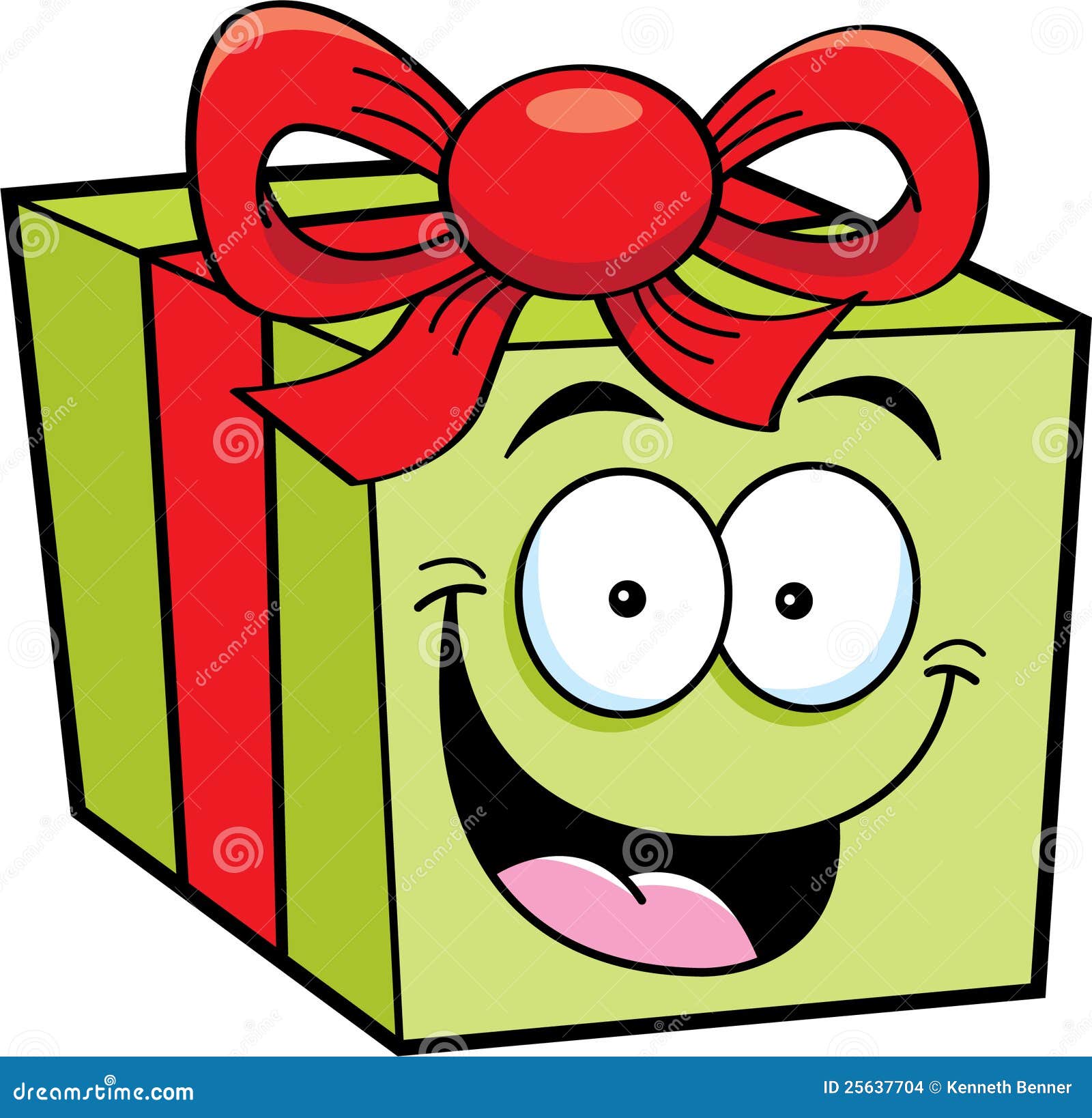 Cartoon Gift stock vector. Illustration of vector, cartoon - 25637704