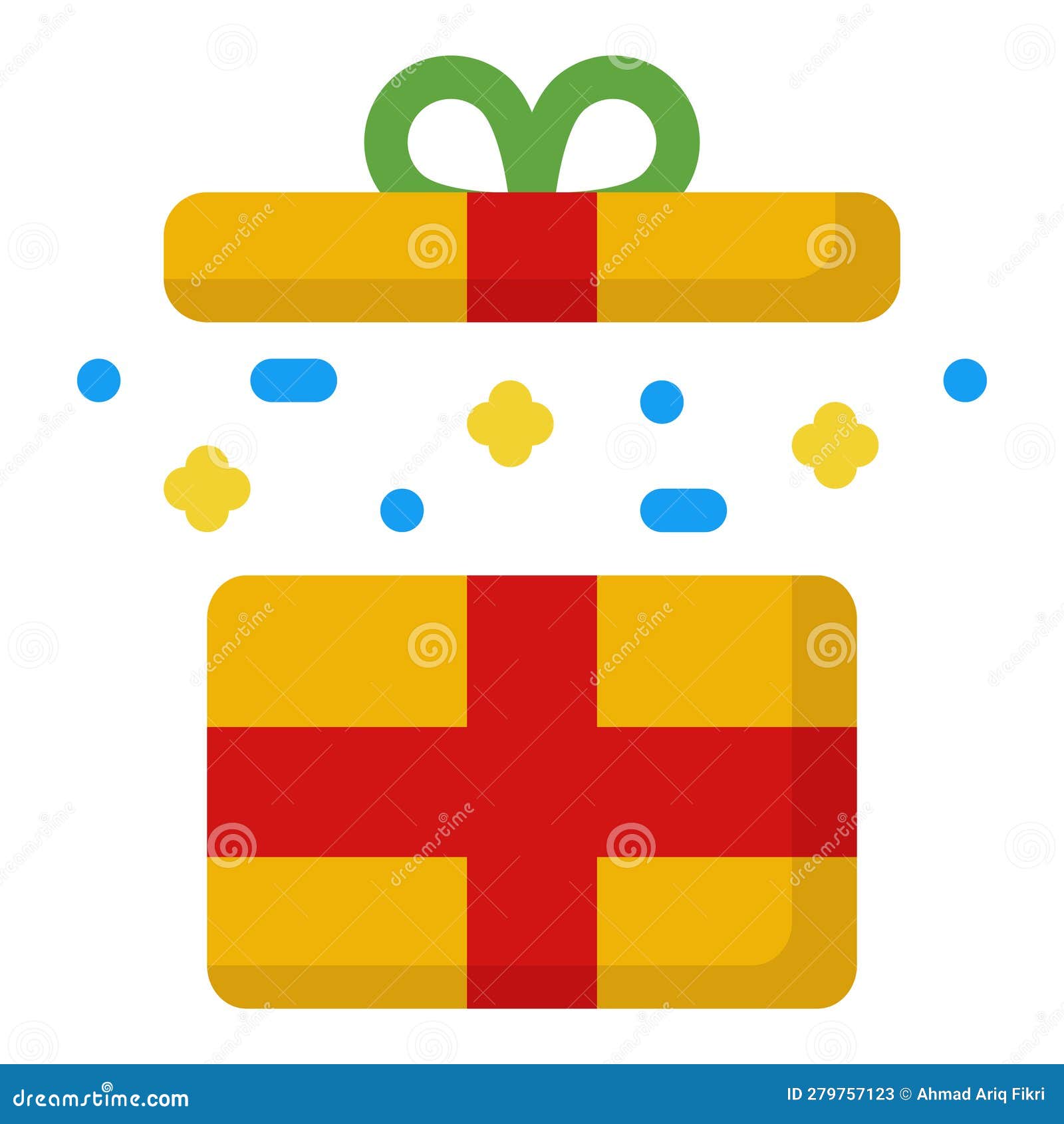 Cartoon Gift Box. Gift Box Icon. Surprising Gift Box. Surprise Cartoon ...