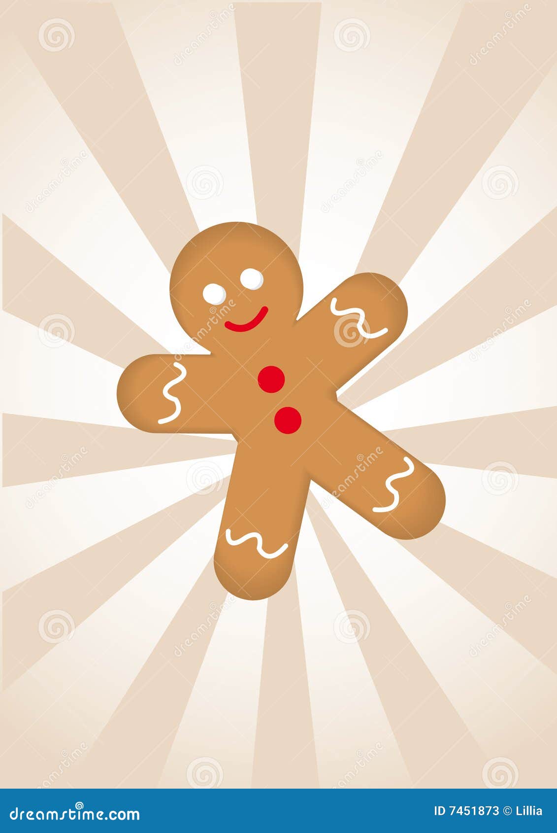 Cartoon Gingerbread House Standing On White Background | CartoonDealer ...
