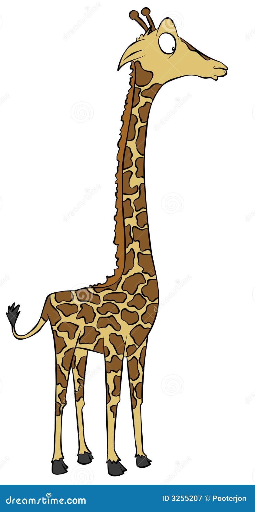 Cartoon Giraffe Royalty Free Stock Photography - Image: 3255207