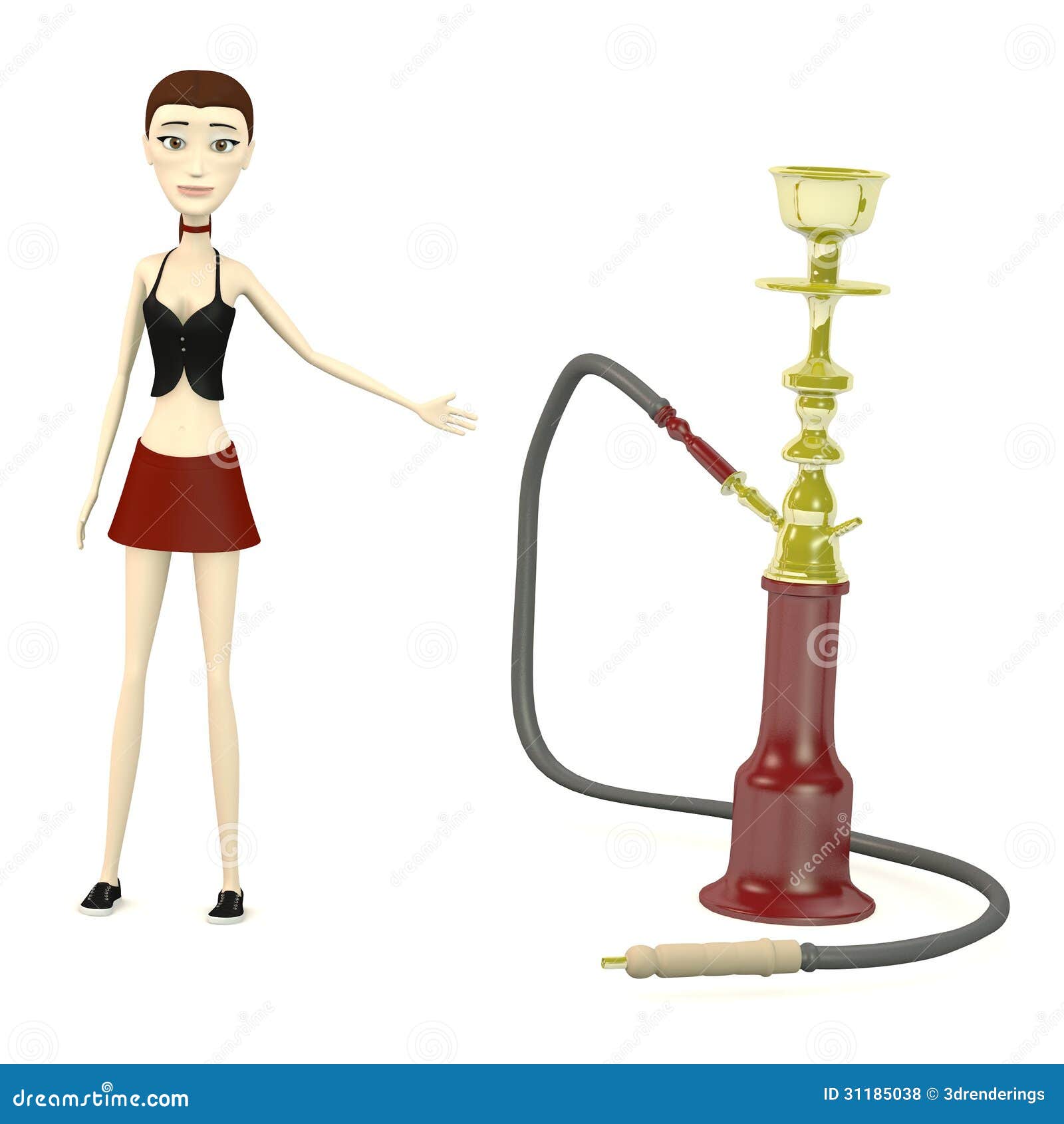 People In Shisha Bar, Man And Woman Smoking Hookah Cartoon Vector ...