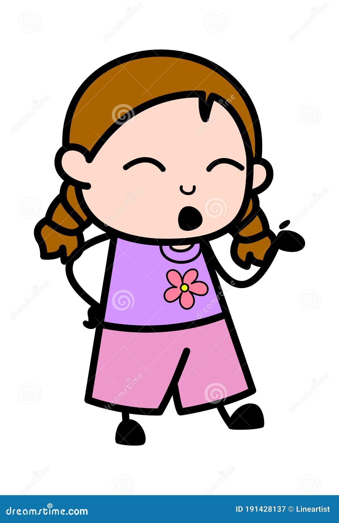 Girl Speaking Icon Vector Sign And Symbol Isolated On White Back ...