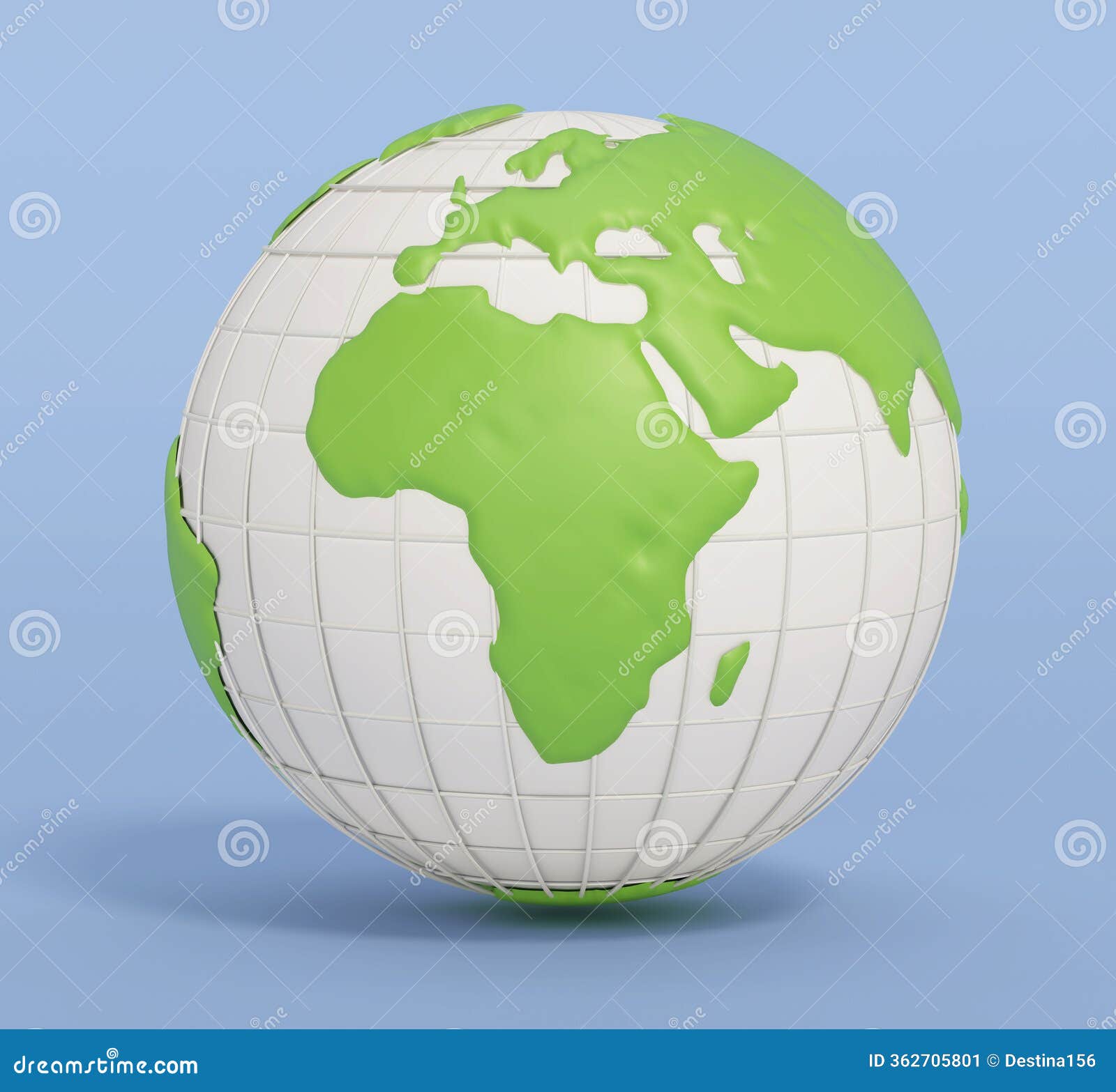 Cartoon Globe Character Holding Sign. Vector Illustration ...