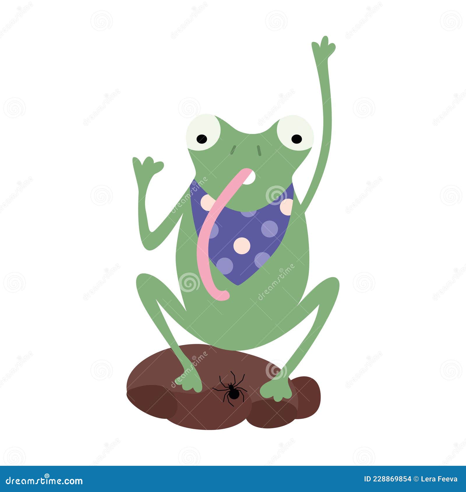 Vintage Cartoon Toad