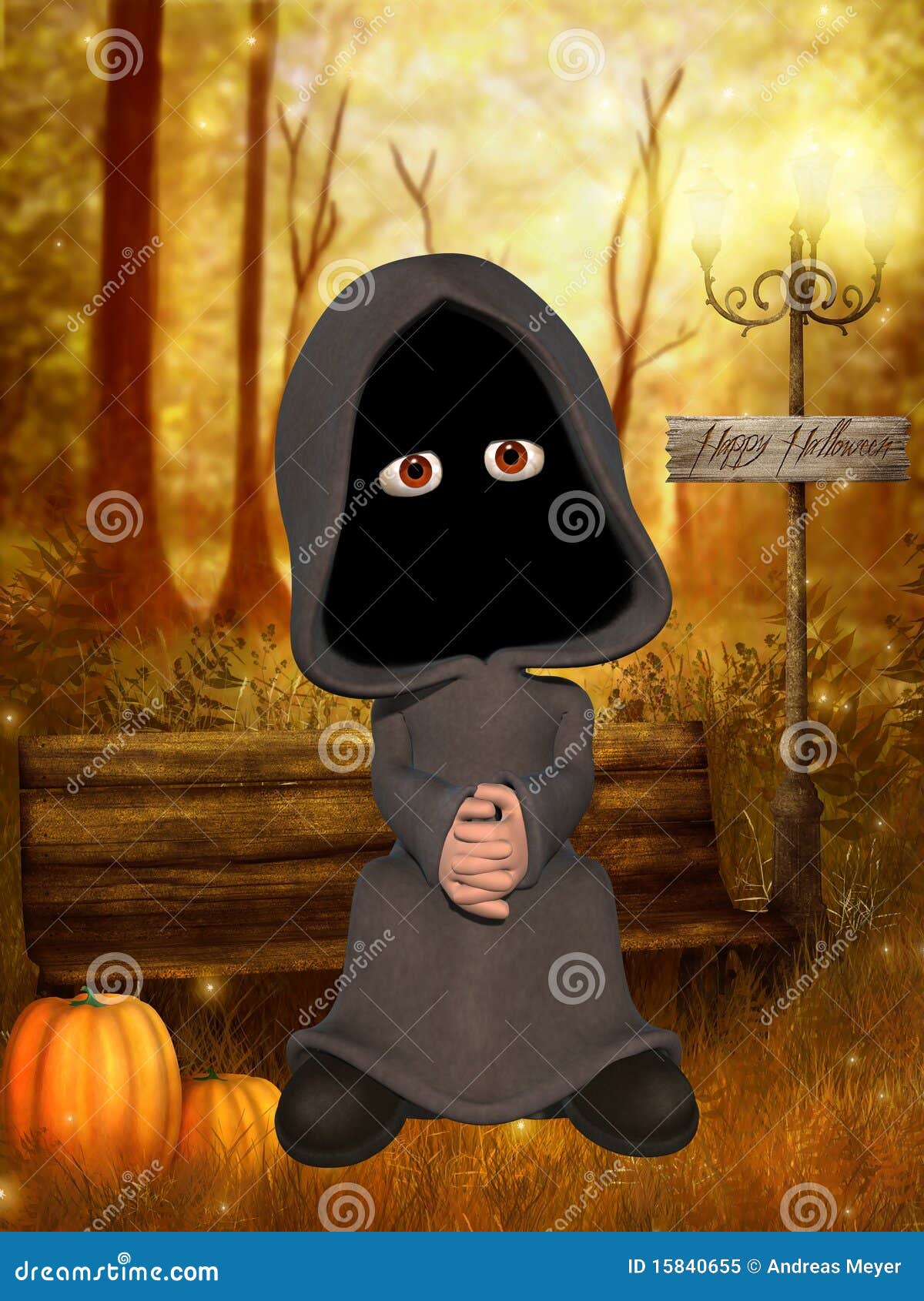 Cartoon Grim Reaper Face Avatar. Cute Vector Face Of Cartoon Skull ...