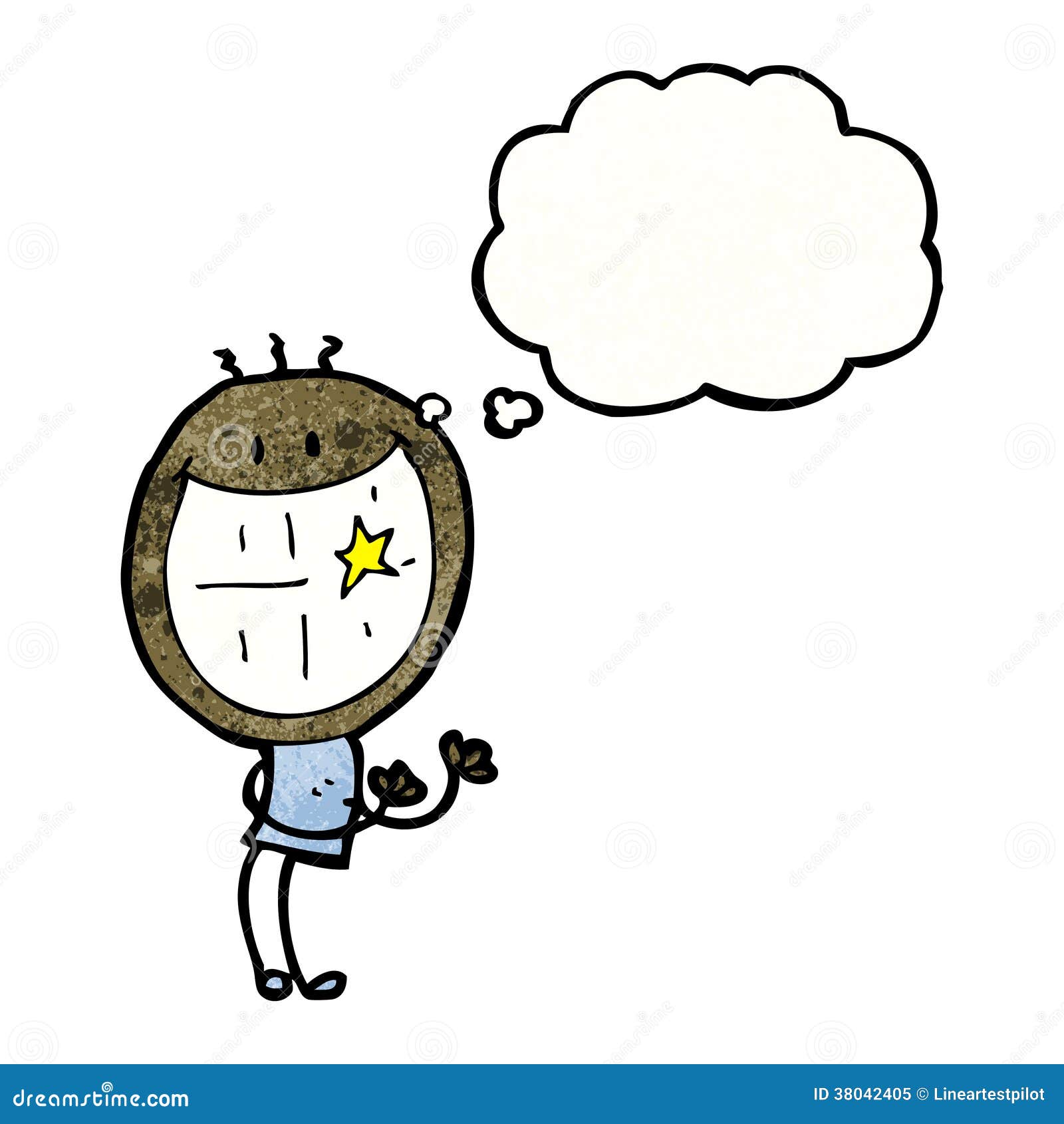 Cartoon Grinning Man Dancing Stock Vector - Illustration of clip ...