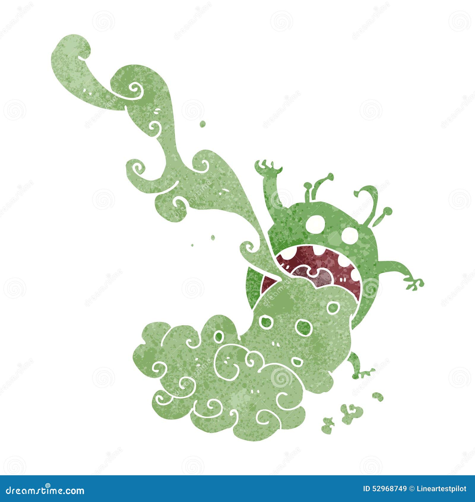 Cartoon gross monster stock illustration. Illustration of cartoon ...