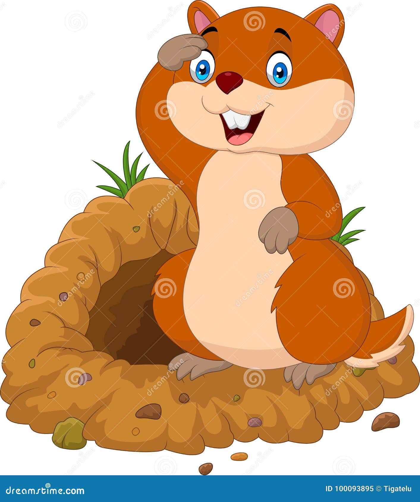 Cartoon Groundhog Stock Illustrations – 1,490 Cartoon Groundhog Stock ...