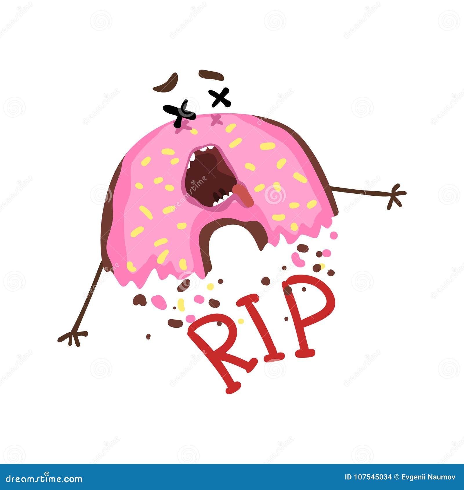 Half Doughnut Infographic Chart Design Template Cartoon Vector ... Half Doughnut Infographic Chart Design Template Cartoon Vector ...