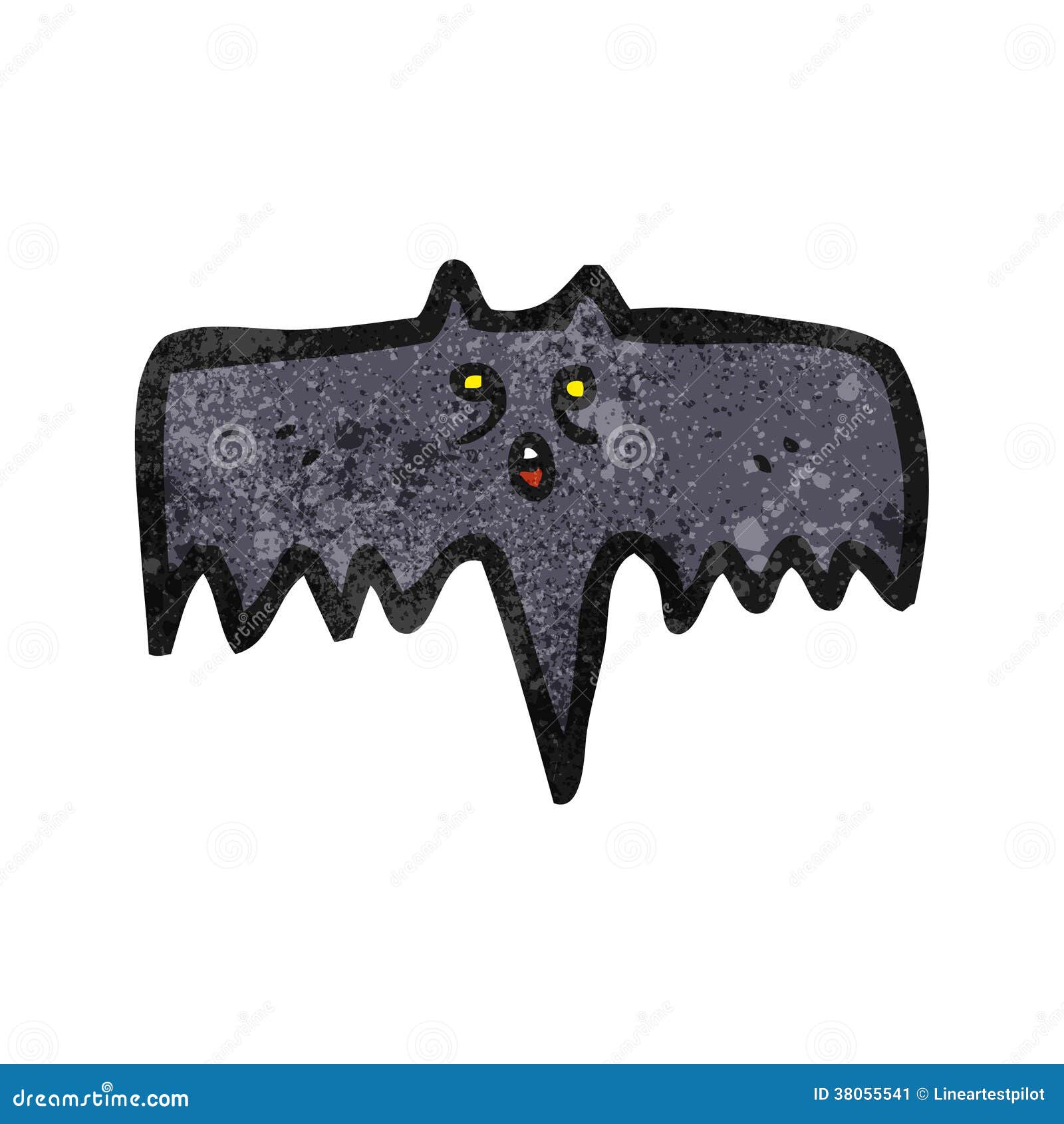 Cartoon halloween bat stock vector. Illustration of character - 38055541