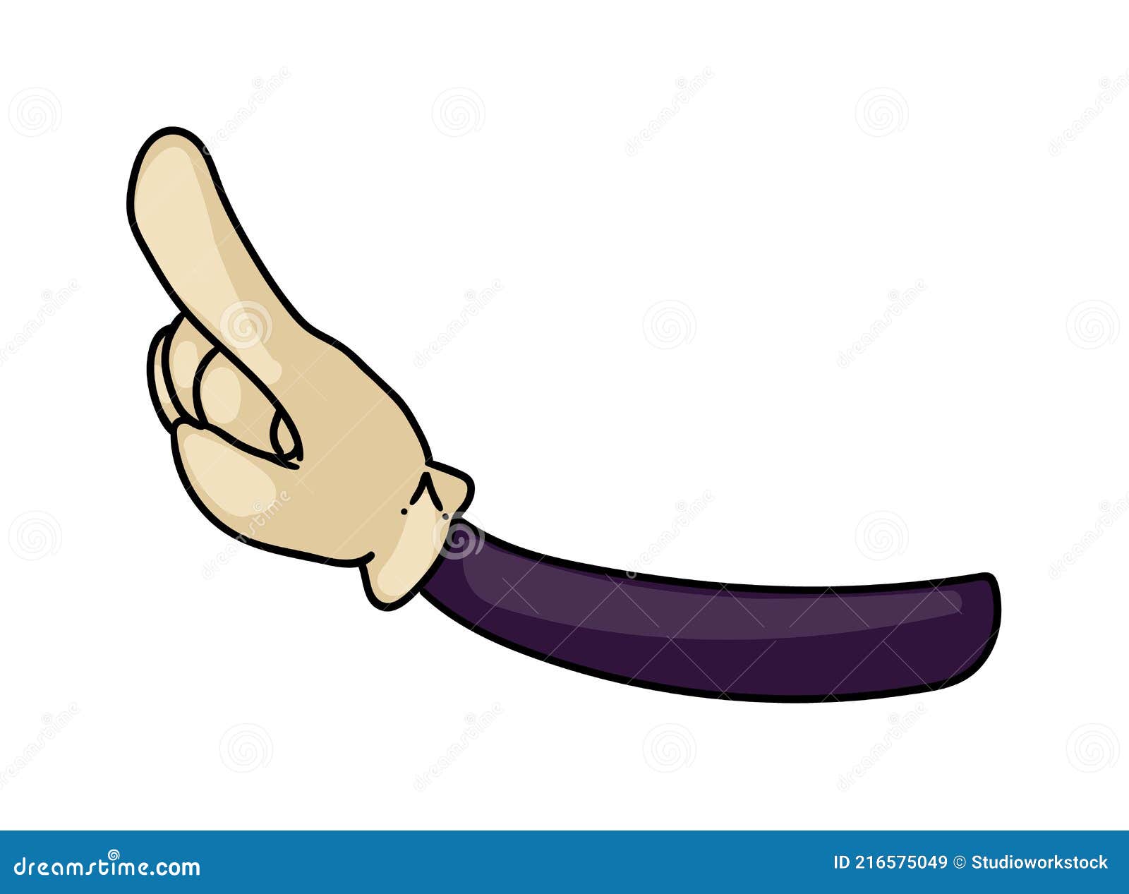 Cartoon Hand Index Finger Pointing Up Gesture Stock Vector ... Cartoon Hand Index Finger Pointing Up Gesture Stock Vector ...