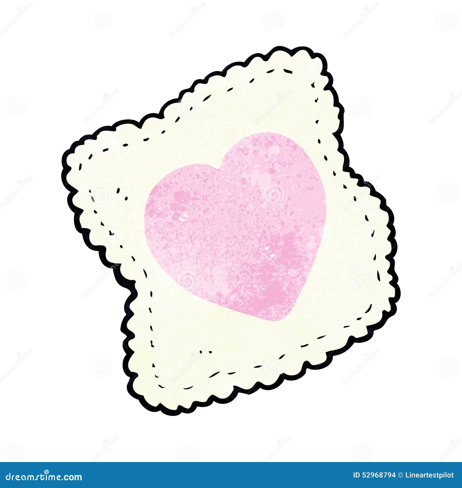 Cartoon handkerchief stock illustration. Illustration of hand - 52968794