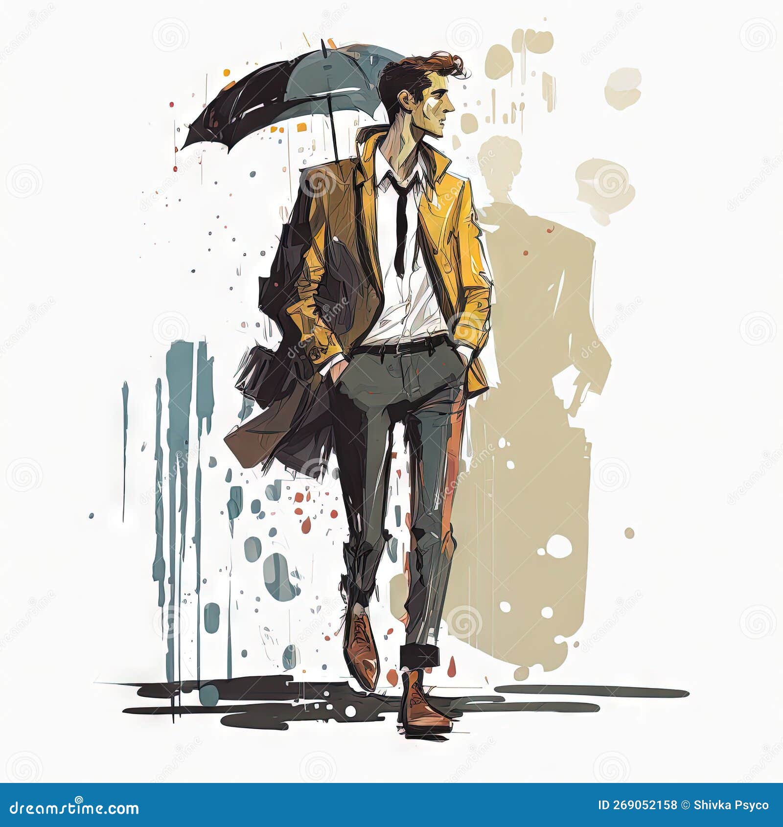 Cartoon Handsome Young Guy Portraits | CartoonDealer.com #88124289