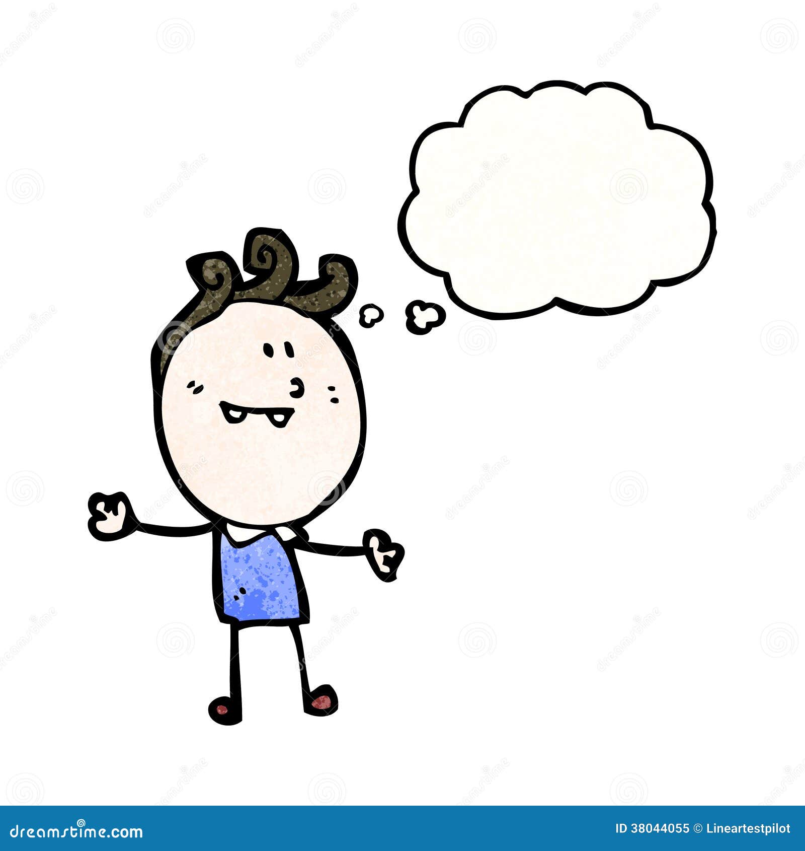 Cartoon happy doodle boy stock vector. Illustration of doodle - 38044055