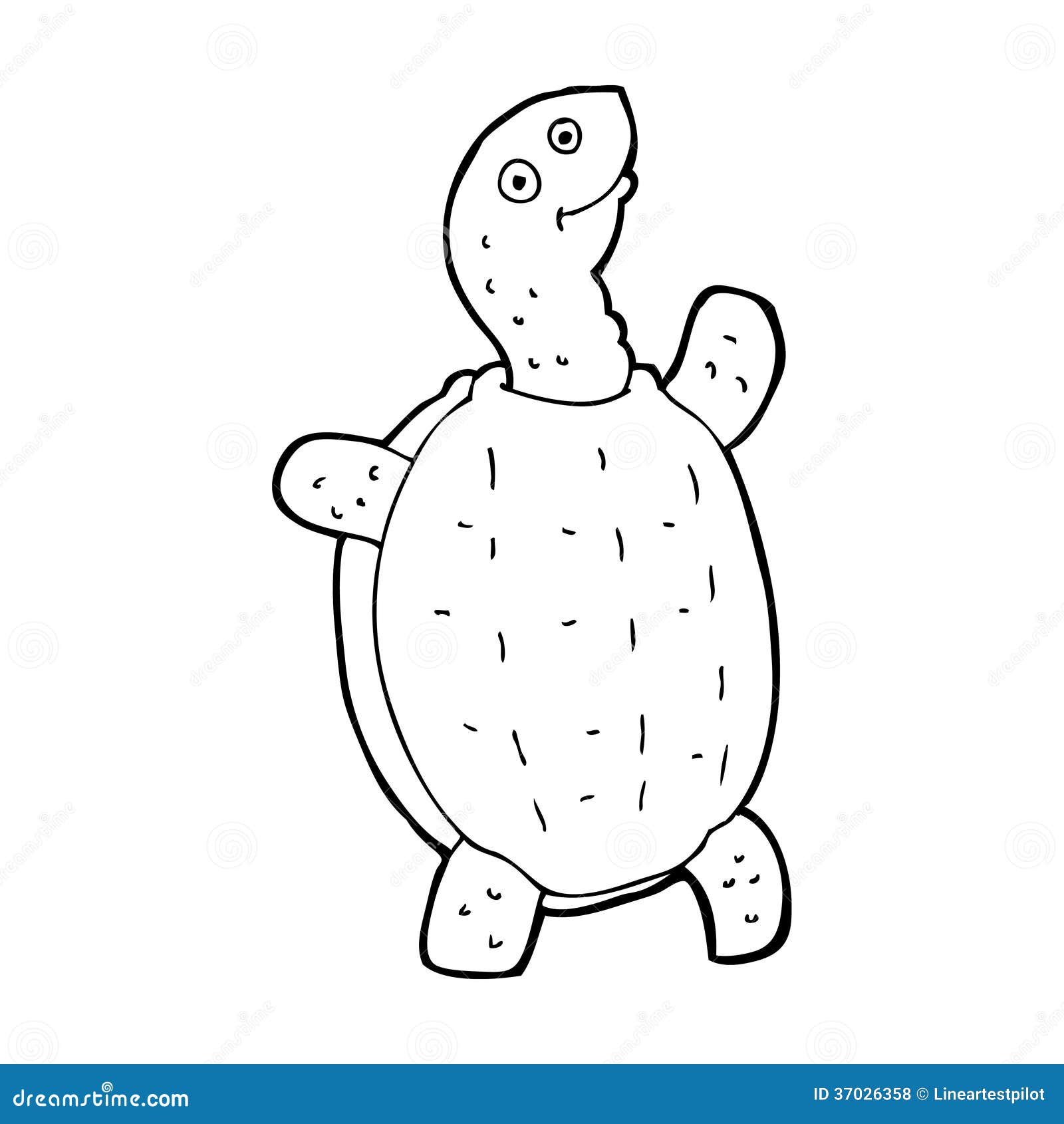 Cartoon happy turtle stock illustration. Illustration of character ...
