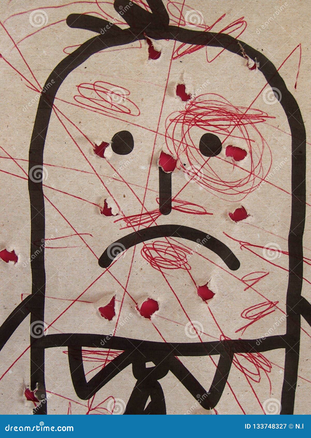 Scribbled Paper Stock Illustrations – 482 Scribbled Paper Stock ...