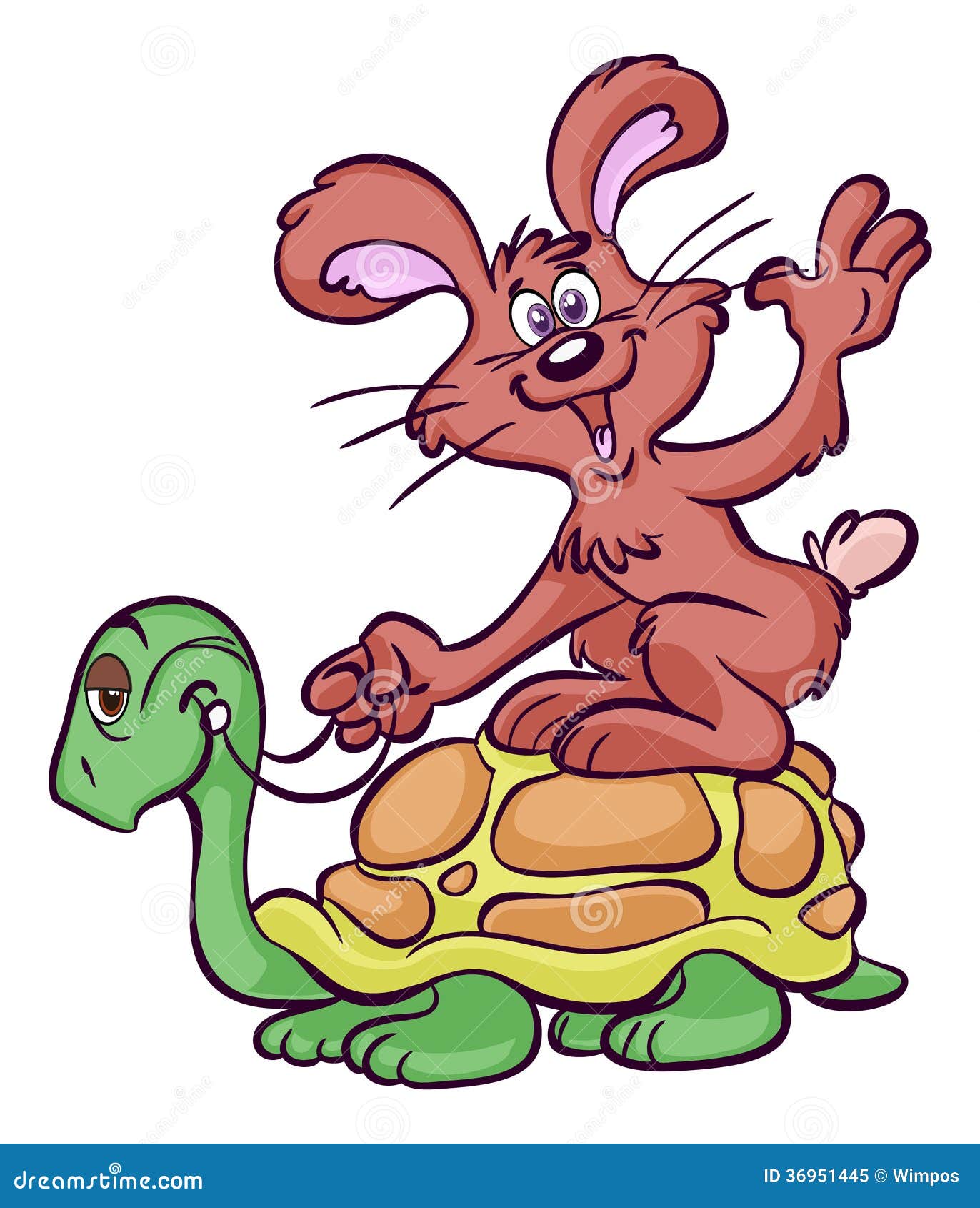 Tortoise Riding A Snowboard Stock Image | CartoonDealer.com #23527351