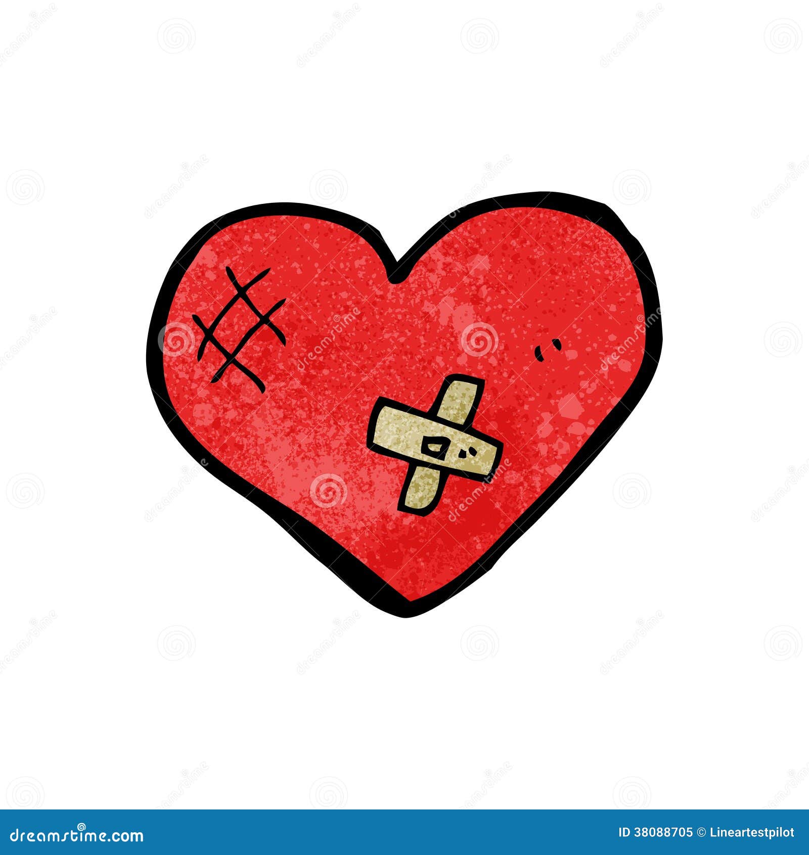 Cartoon heart symbol stock vector. Illustration of heart - 38088705