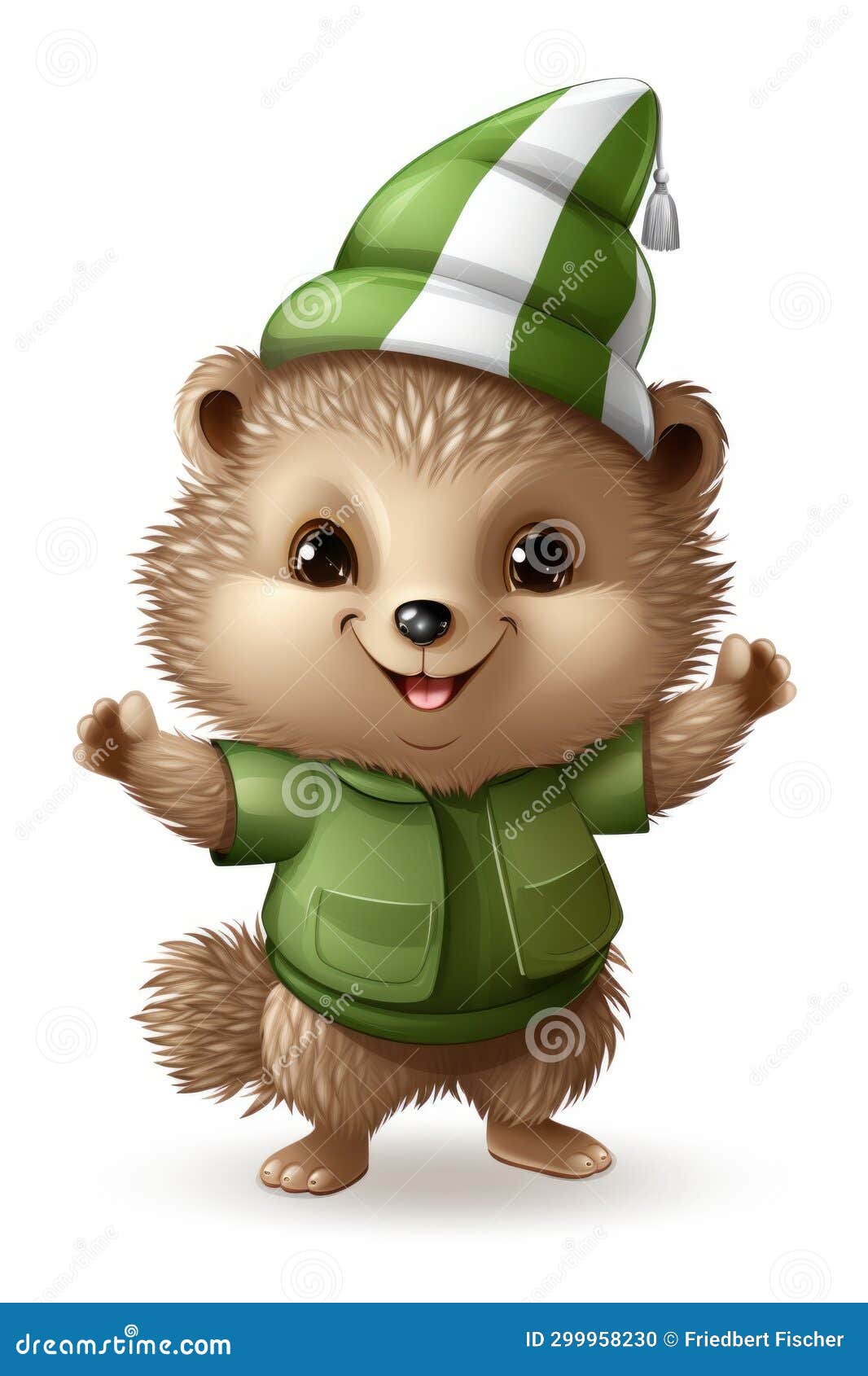 Cartoon Hedge Set. Garden Park Green Bushes, Gardening Plants With ...