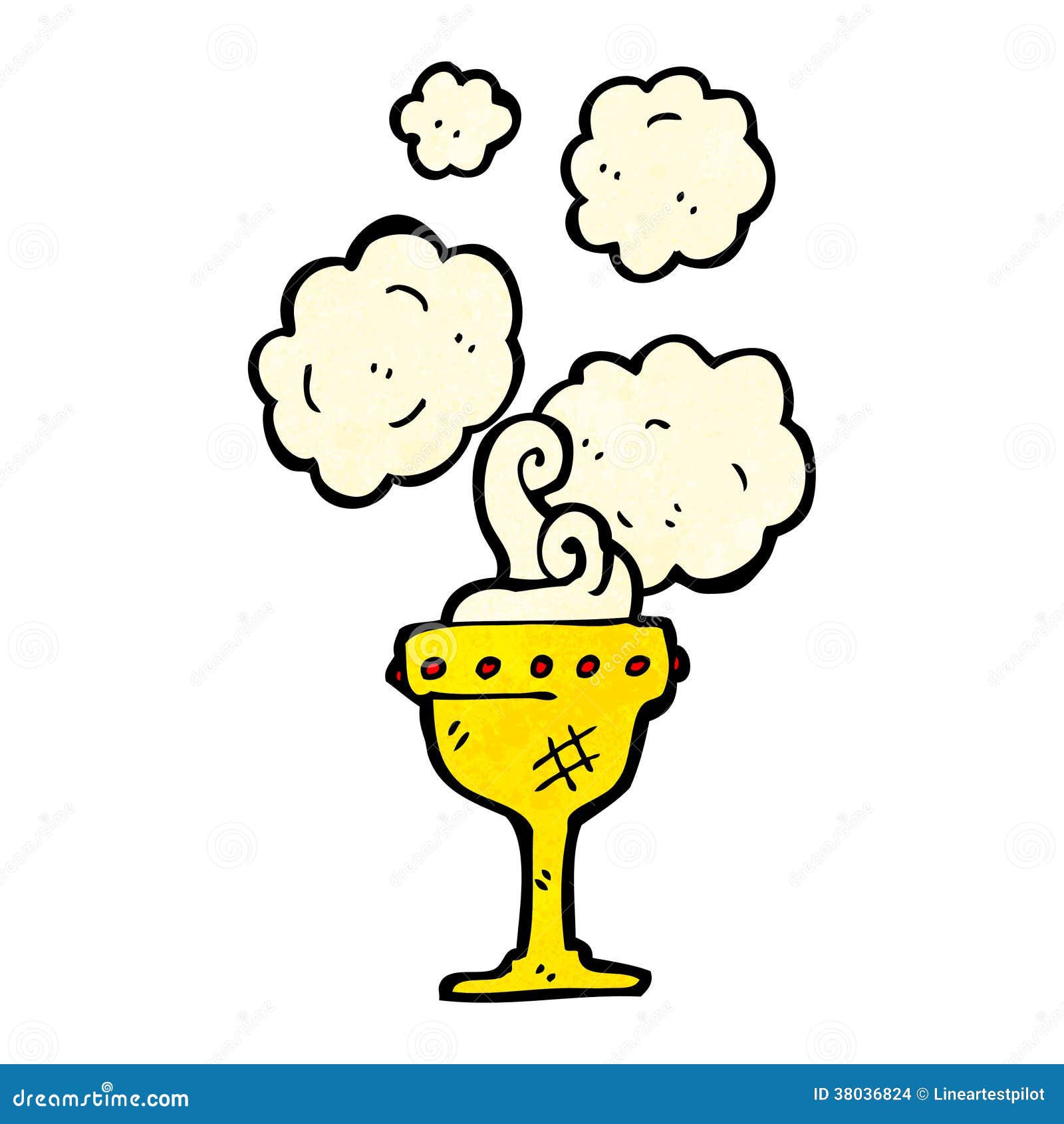 Cartoon holy grail stock vector. Illustration of texture - 38036824