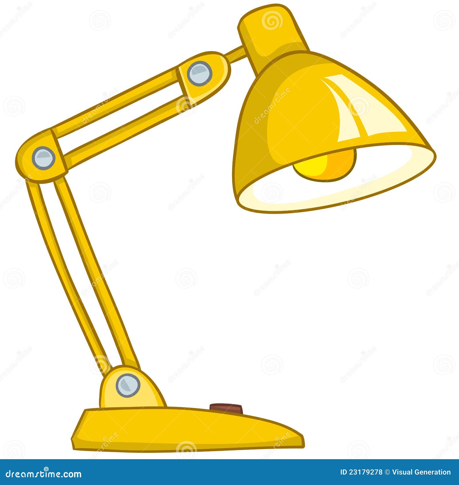 Cartoon Home Lamp stock vector. Illustration of interior - 23179278