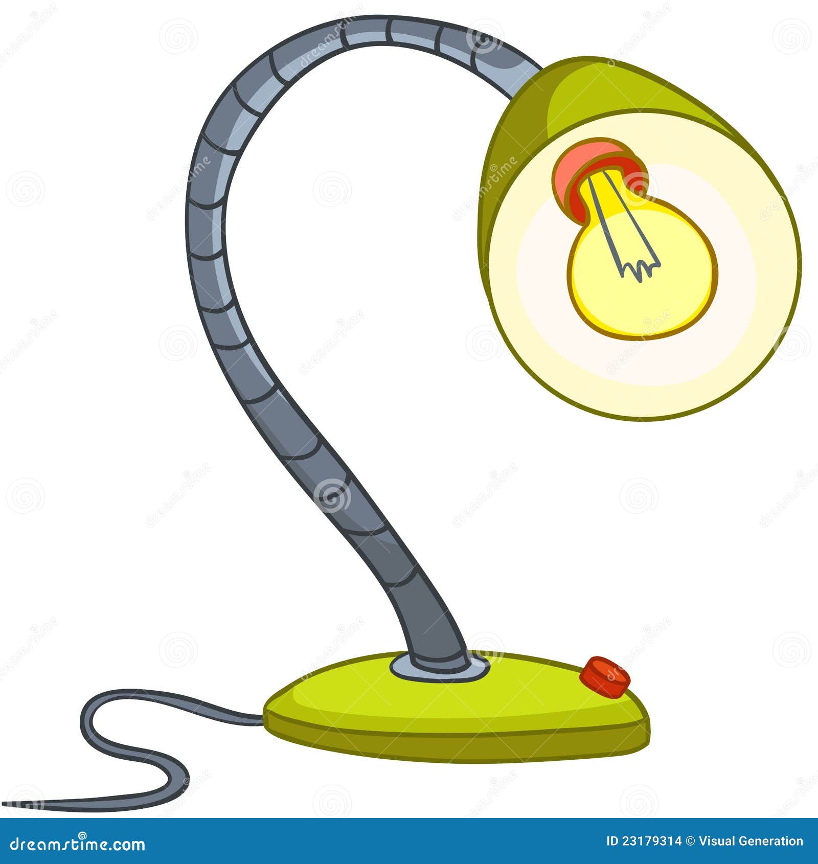 Cartoon Home Lamp Stock Images - Image: 23179314