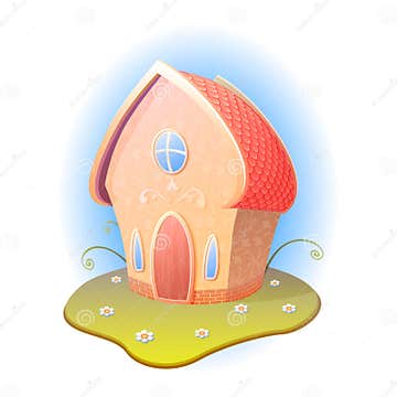 Cartoon home stock vector. Illustration of computer, style - 41466459