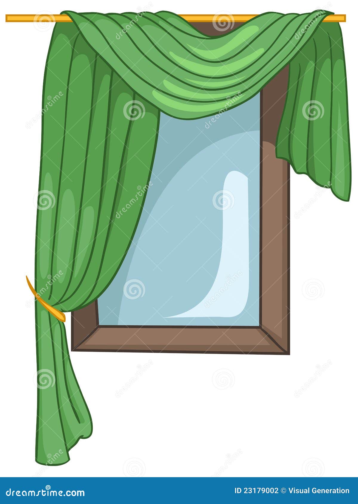 Cartoon Home Window stock vector. Illustration of design - 23179002