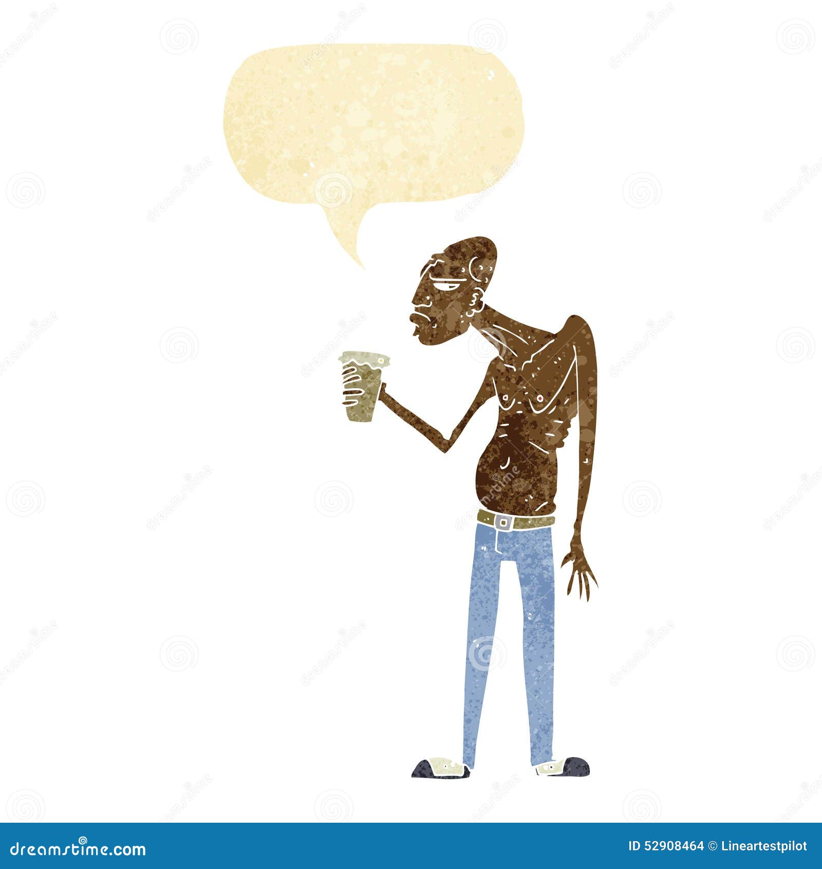 Cartoon Hooligan Student Character Vector Illustration | CartoonDealer ...