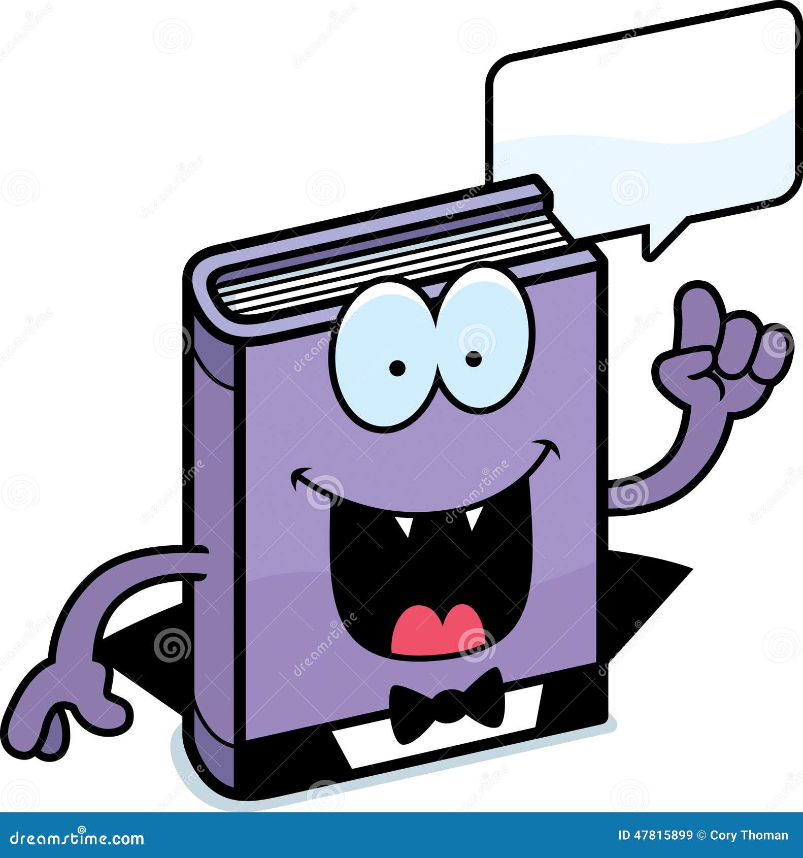 Cartoon Horror Novel Talking Stock Vector - Illustration of vampire ...