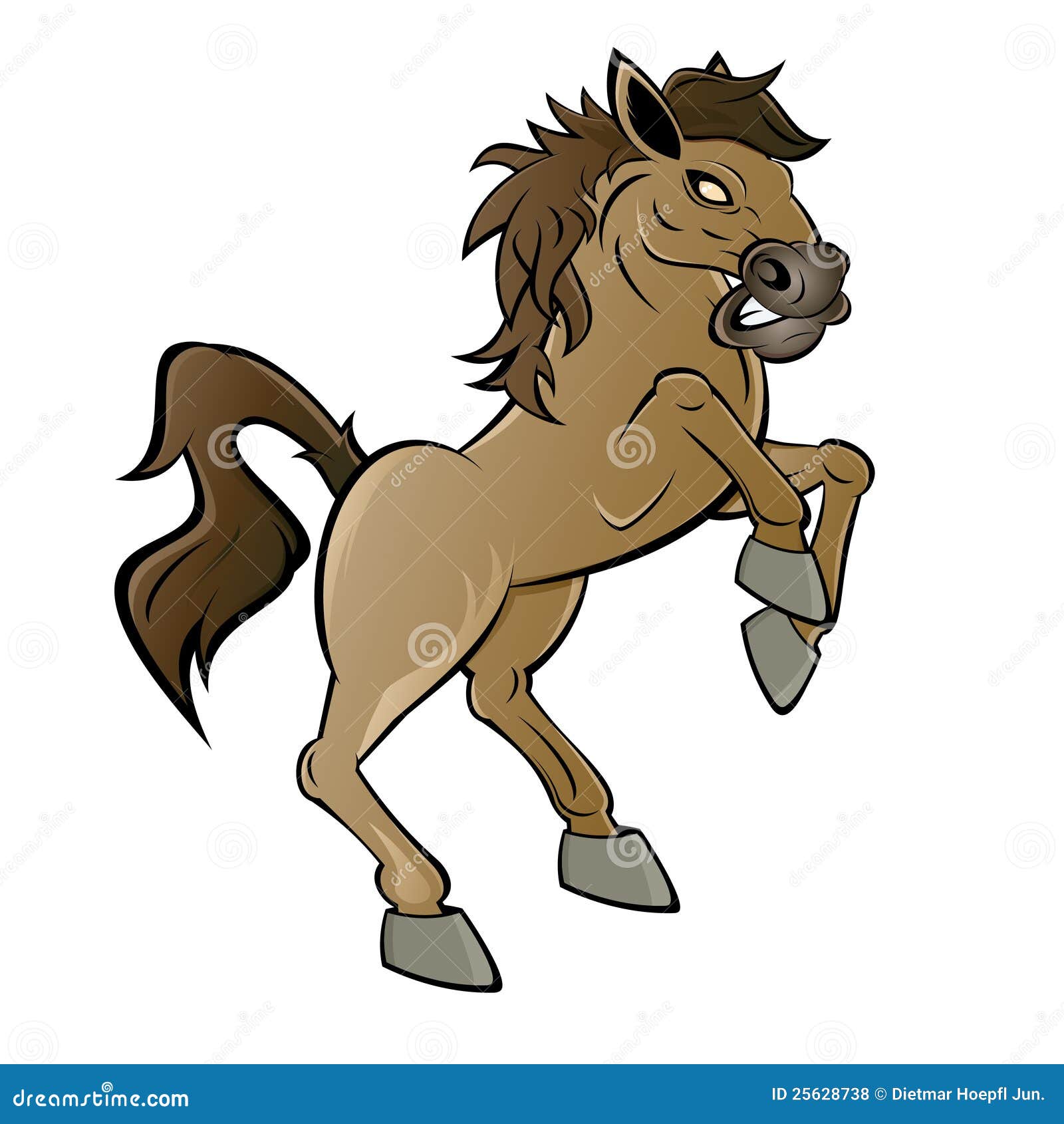 Cartoon Horse Set Vector Illustration | CartoonDealer.com #27770392