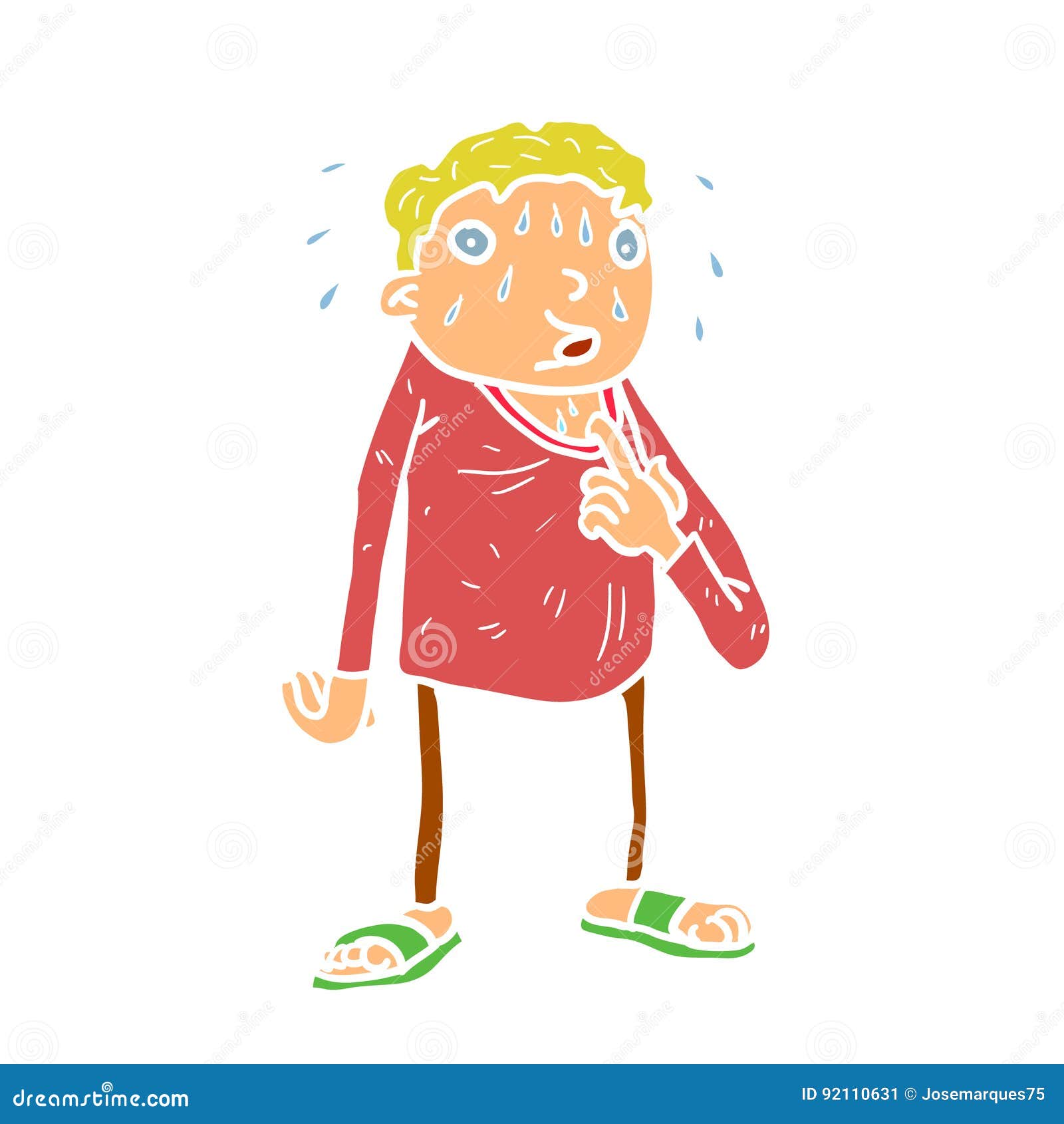 Cartoon hot illustration stock vector. Illustration of line - 92110631