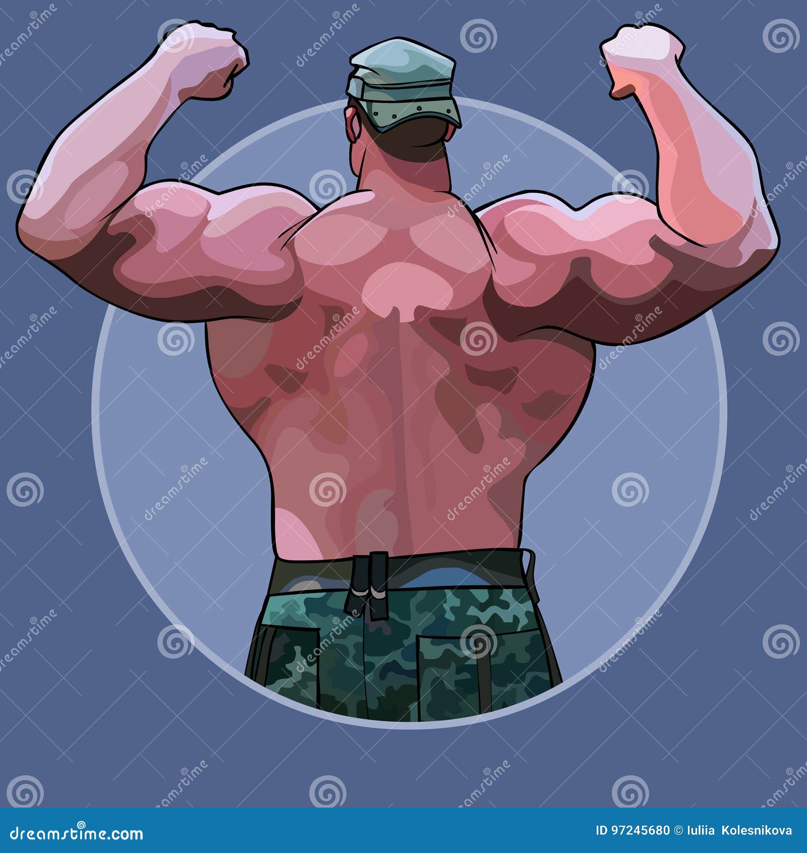 Cartoon Bodybuilder Stock Illustrations – 2,659 Cartoon Bodybuilder ...