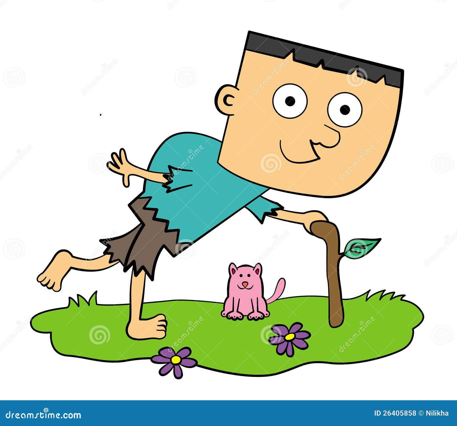 A cartoon hunchback stock illustration. Illustration of humorous - 26405858