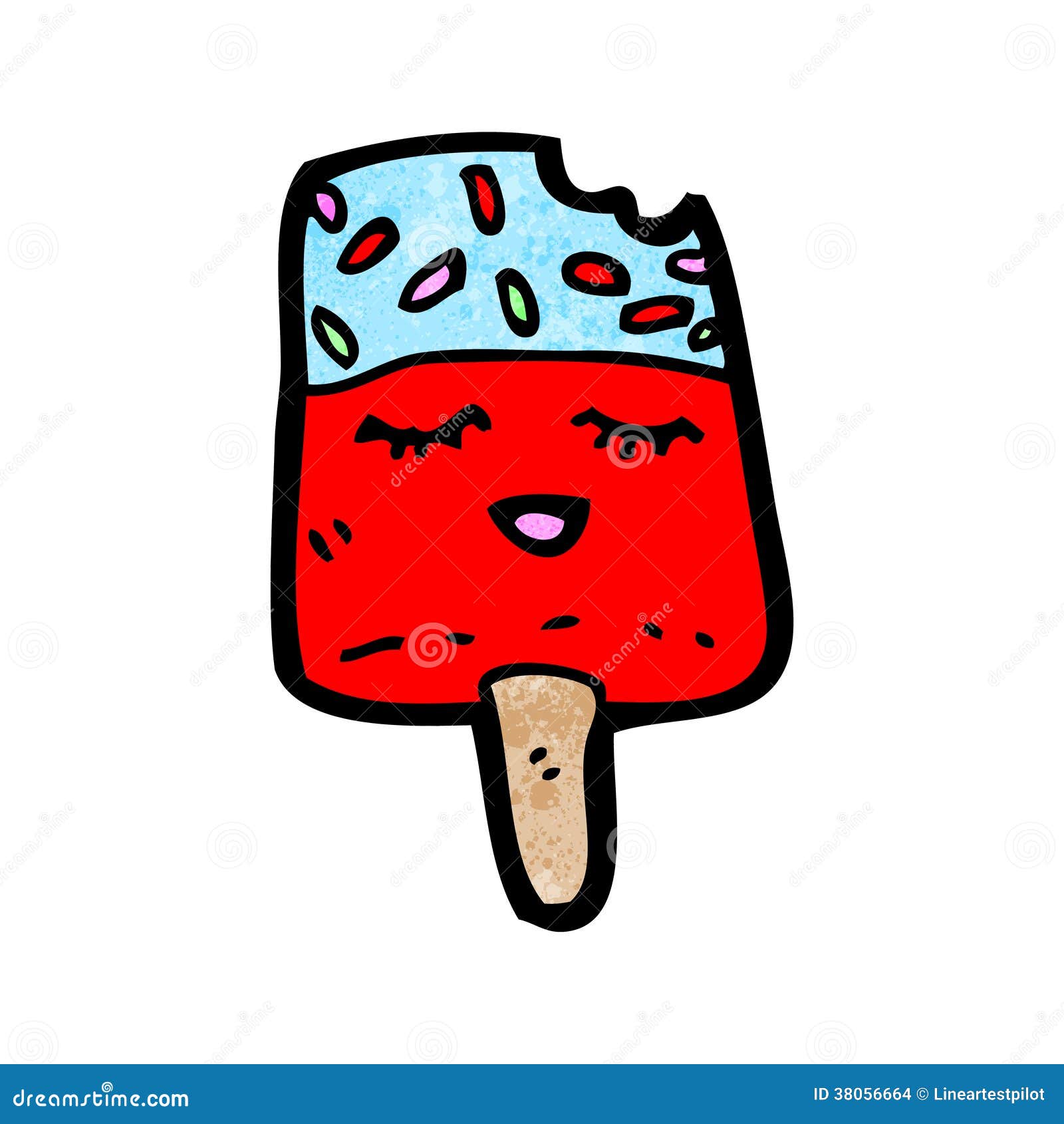 Cartoon Ice Lolly Stock Images - Image: 38056664