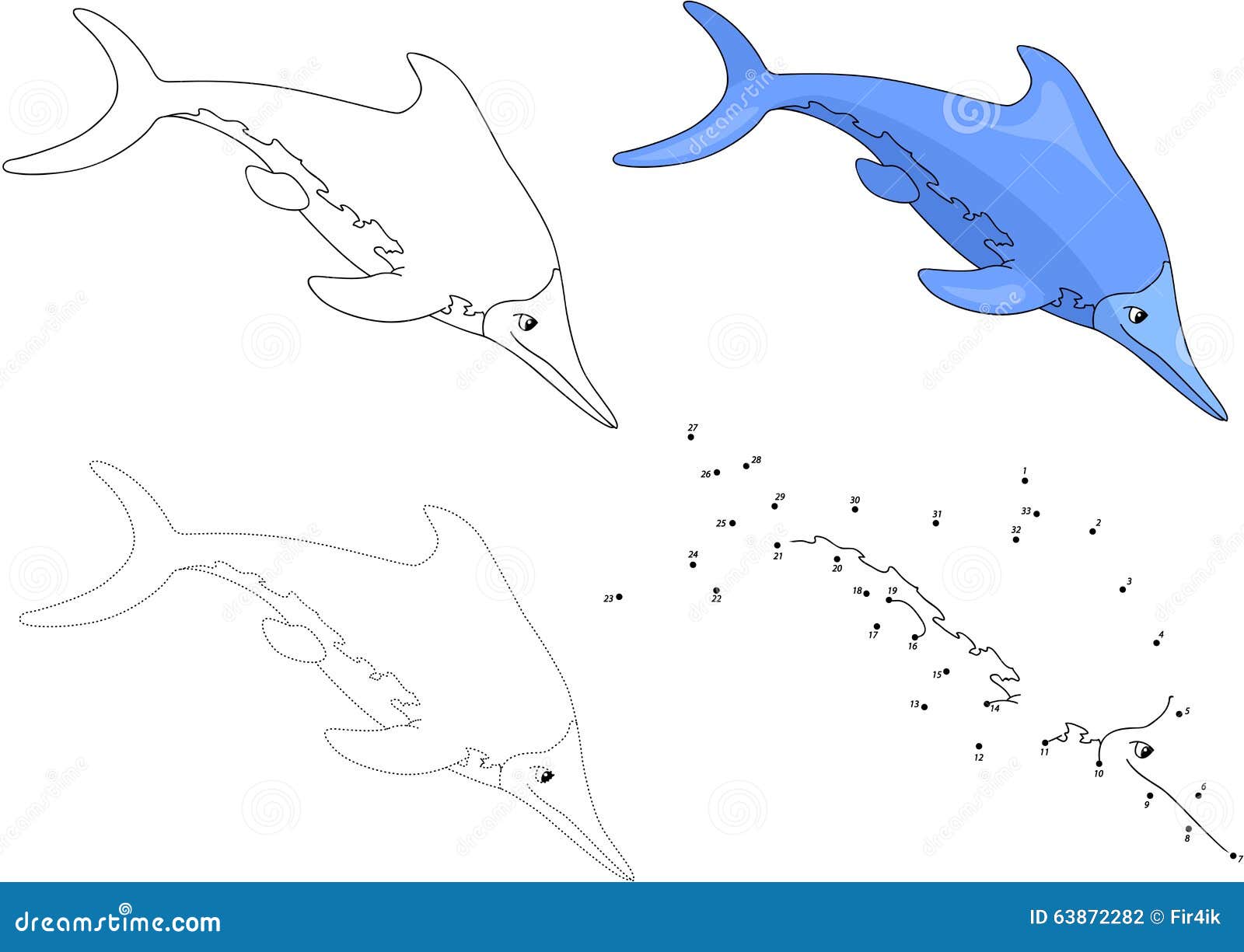 Ichthyosaur Cartoons, Illustrations & Vector Stock Images - 359 ...
